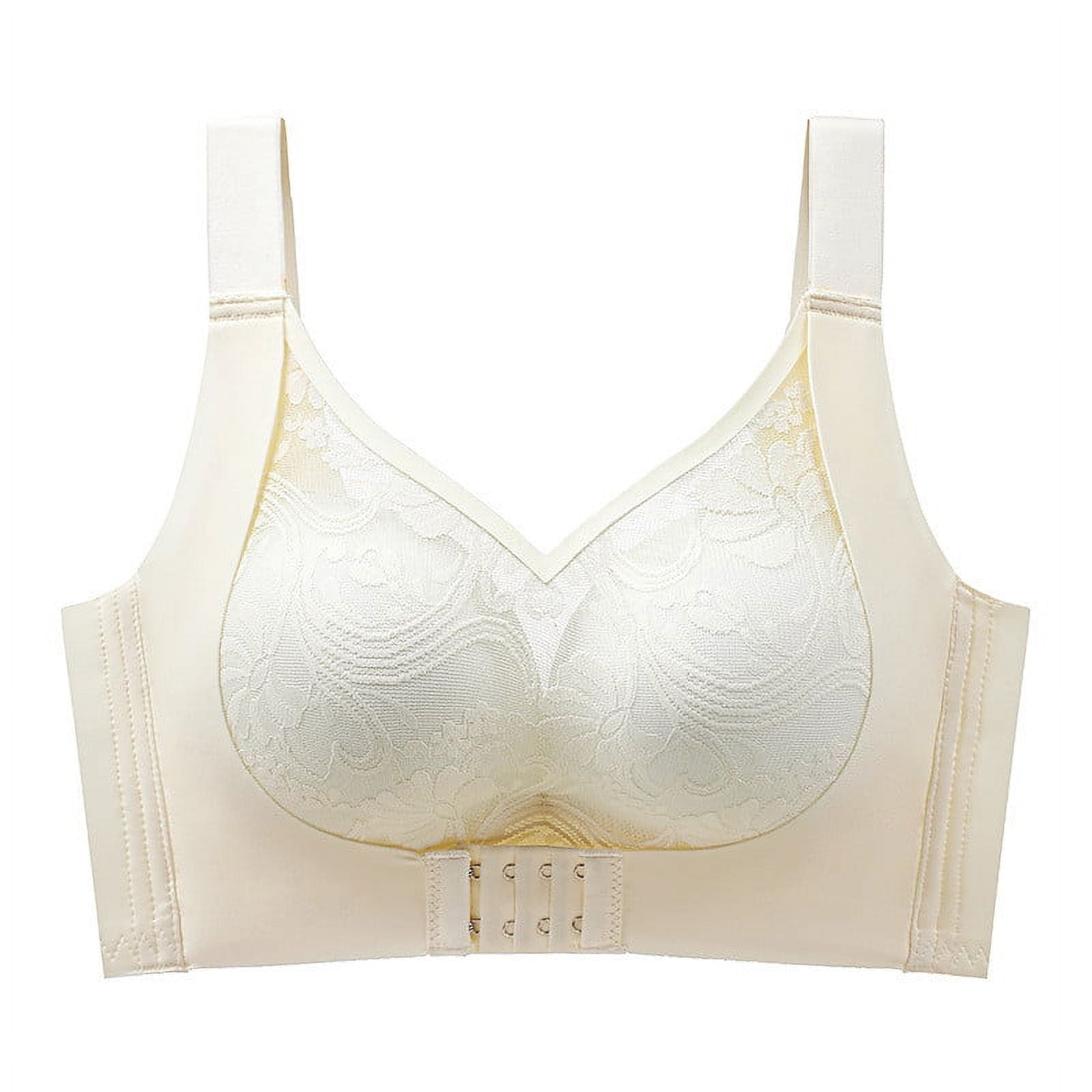 Ltctricy Women's Push up Bras Wireless Padded Comfort Supportive Lace ...