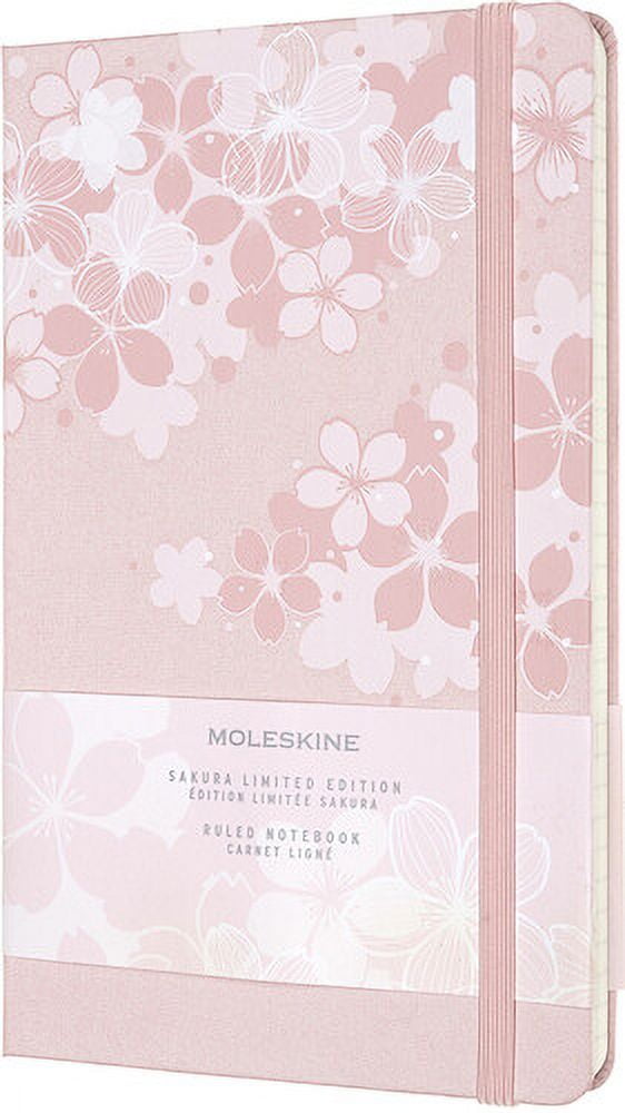 Le Notebook Sakura Large Ruled Dark Pink - Walmart.com