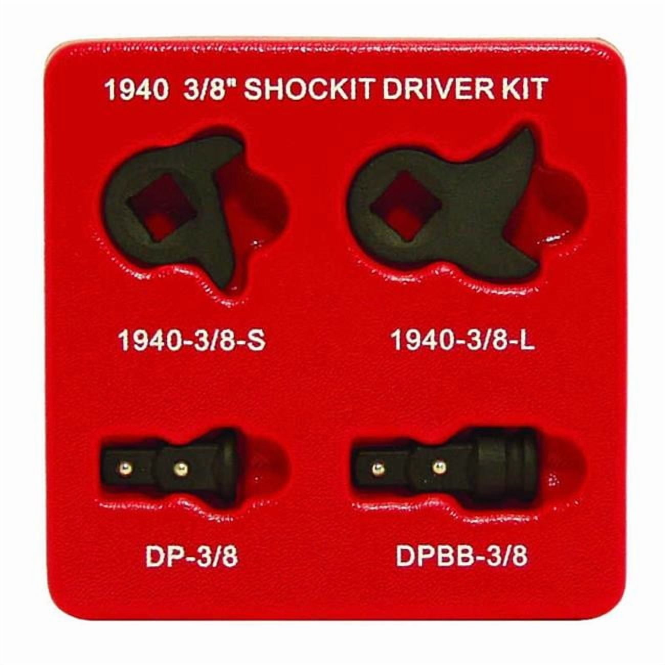 Lti Tools LT1940-3/8F Shockite Kentucky Kicker 3/8e Driver Kit In Hd ...