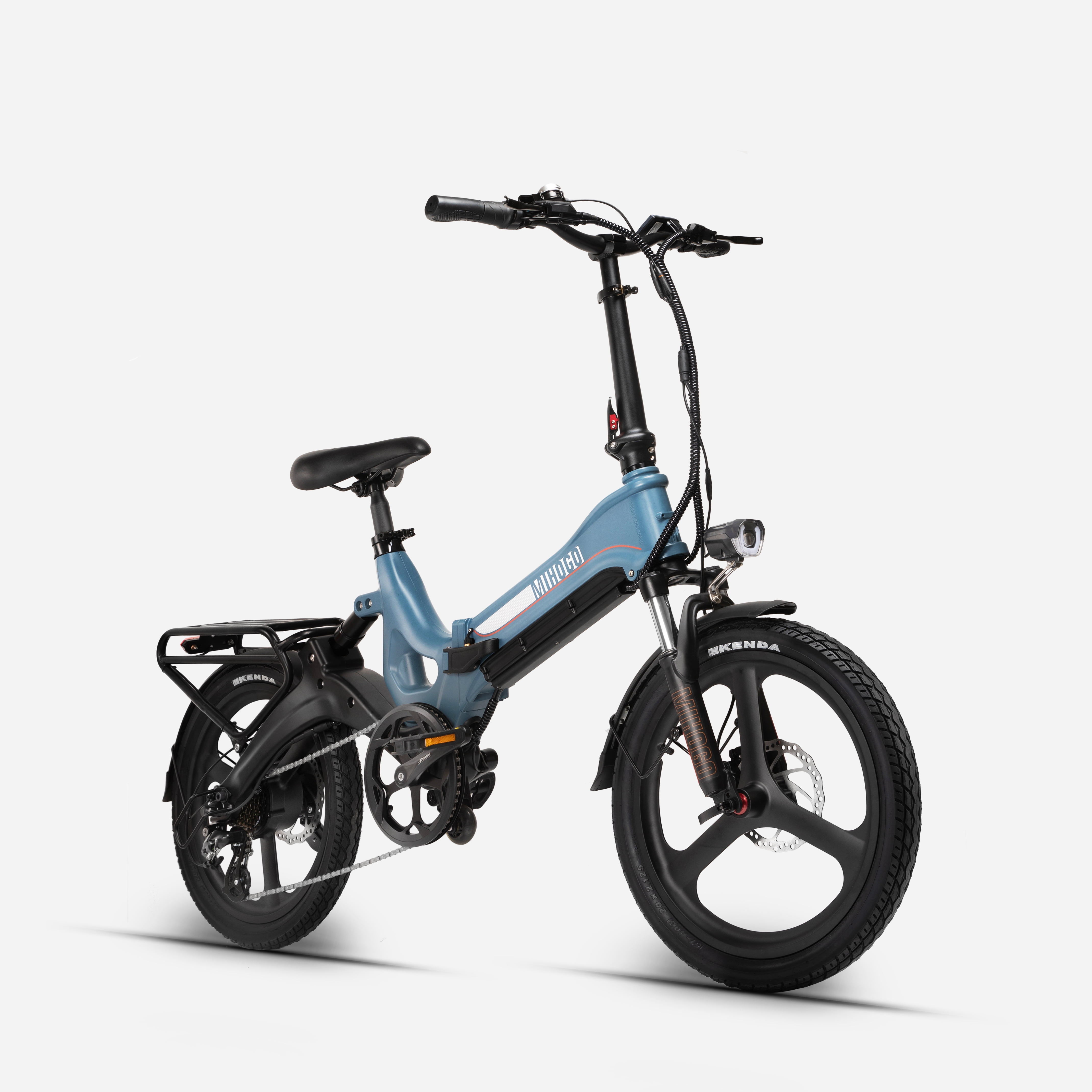 Ltmate RX 2.4 Adult Electric Folding Bike, 20" x 2.4" Ebike 48V 500W ...