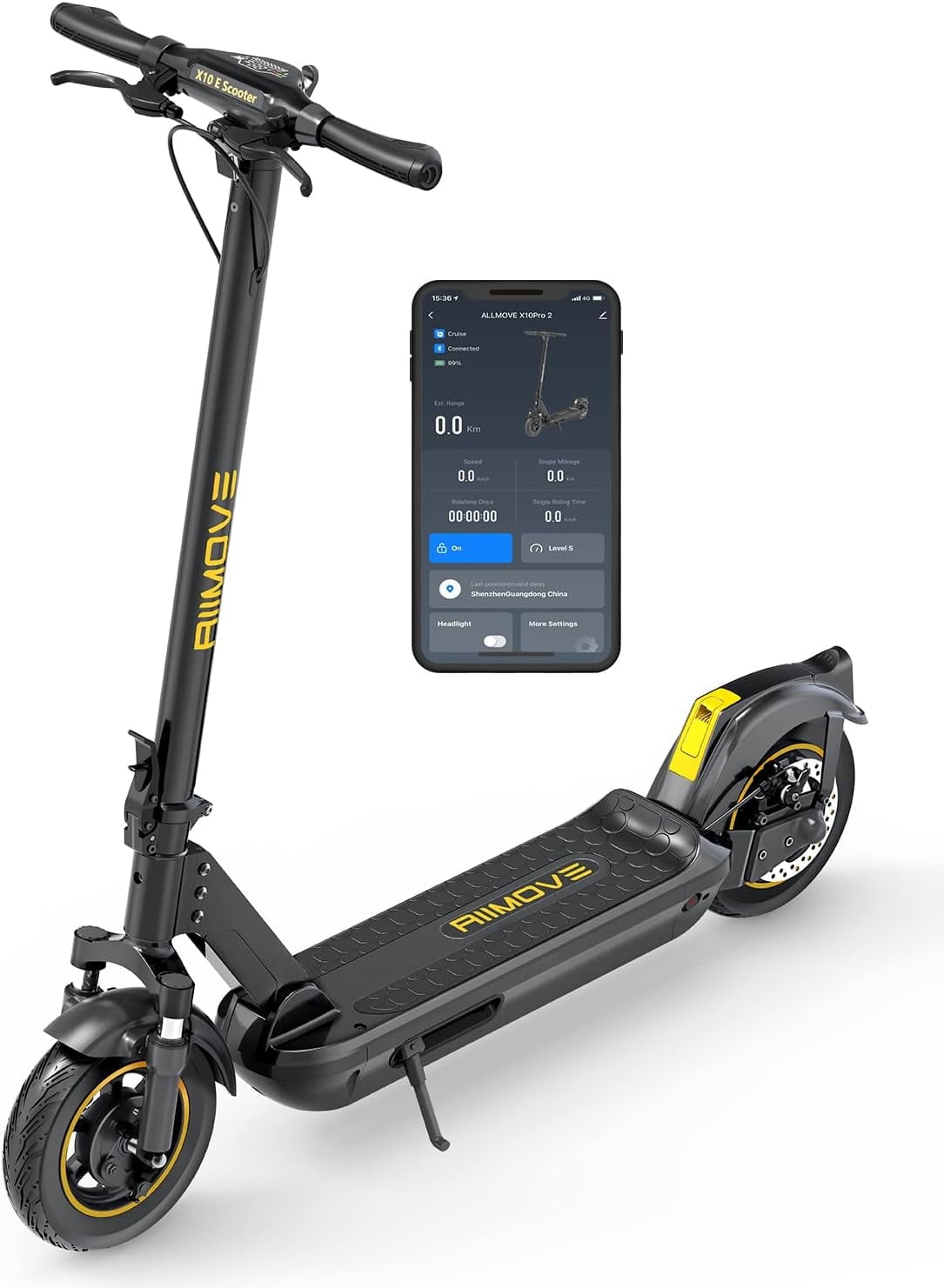 Ltmate X10-PRO Electric Scooter for Adults - 20 mph Top Speed, 28 Miles ...