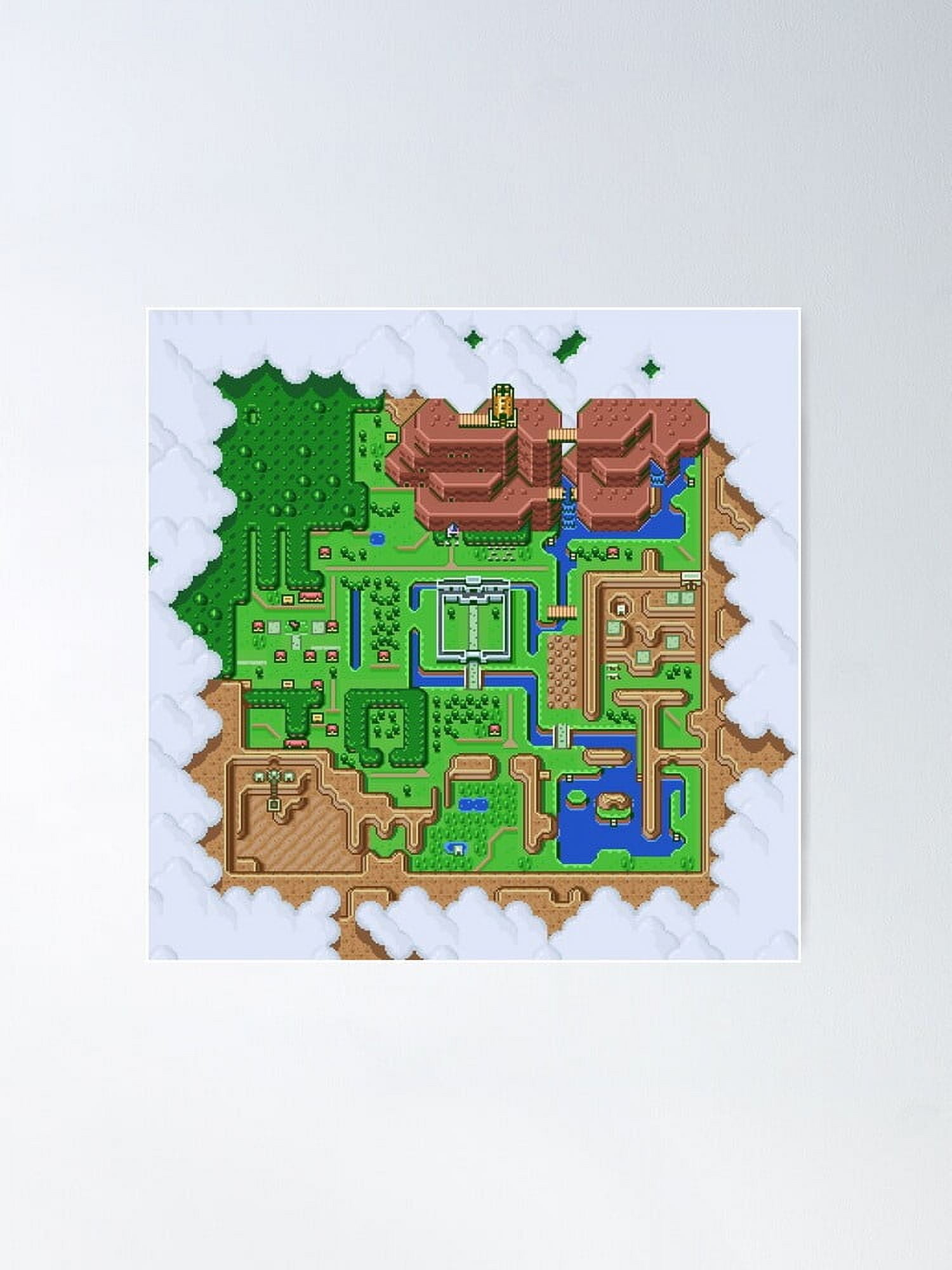 LttP: World Map Poster - Walmart.com