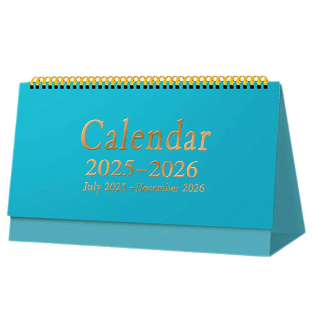 Lttoisl® 2024-2025 Desk Standing Flip 2024-2025 Desktop Calendar with ...