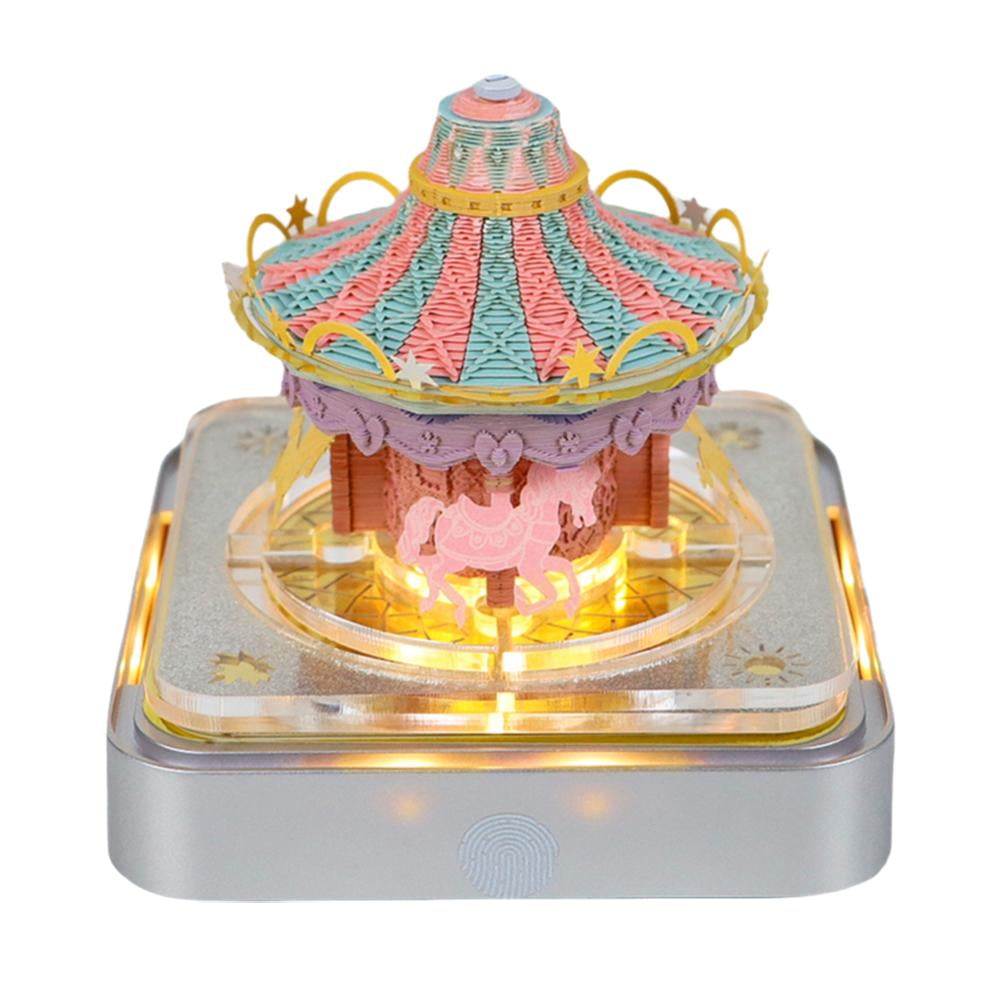 Lttoisl® 3D Calendar 2025 with Lights, 3D Calendar Memo Pad, Time Piece ...