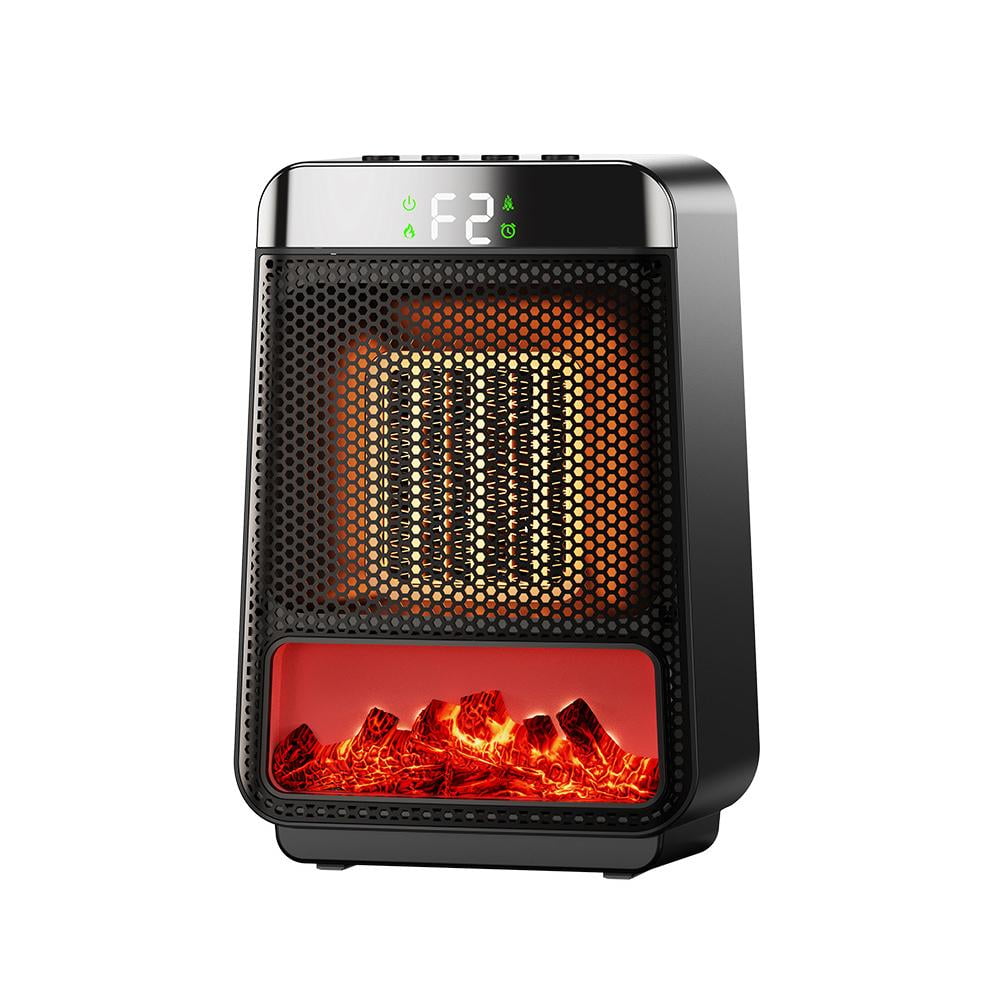Lttoisl® 3D Dynamic Flame Heater Home Heater Ceramic Heating Quiet and ...