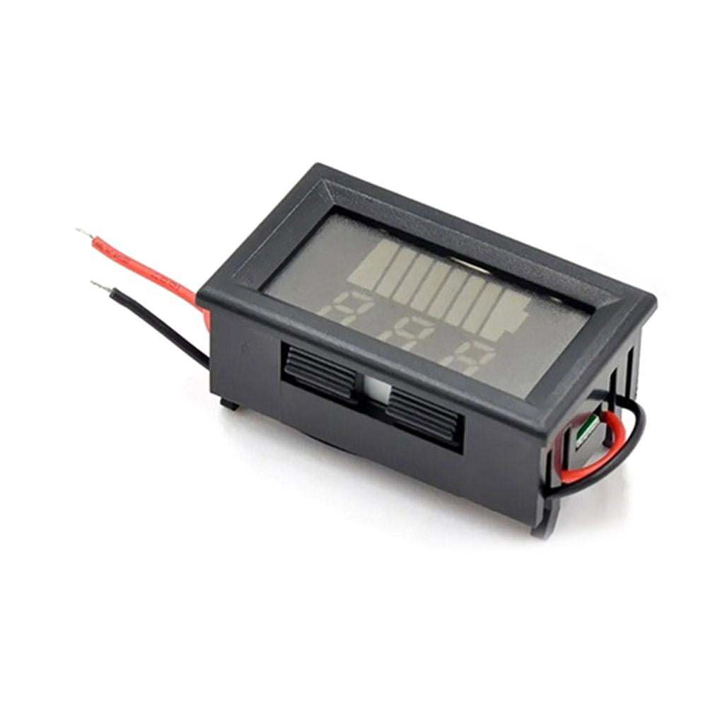 Lttoisl® Battery Level Capacity Volt Indicator Tester Display ...