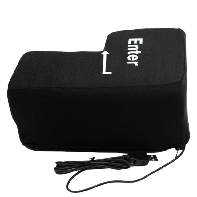 Lttoisl® Big Enter Anti Stress Relief Button USB Nap Pillow Unbreakable ...
