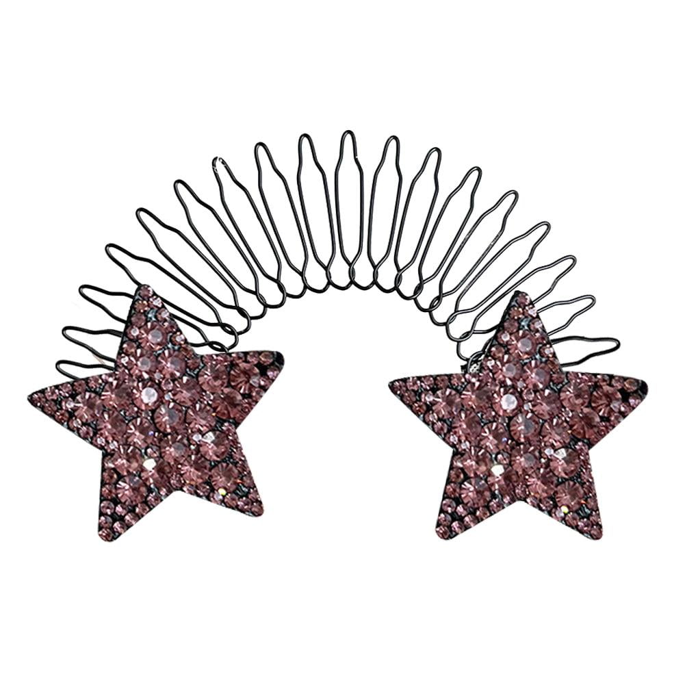 Lttoisl® Crystal Star Hair Clips Women Messy Hair Organizer Clip Non ...