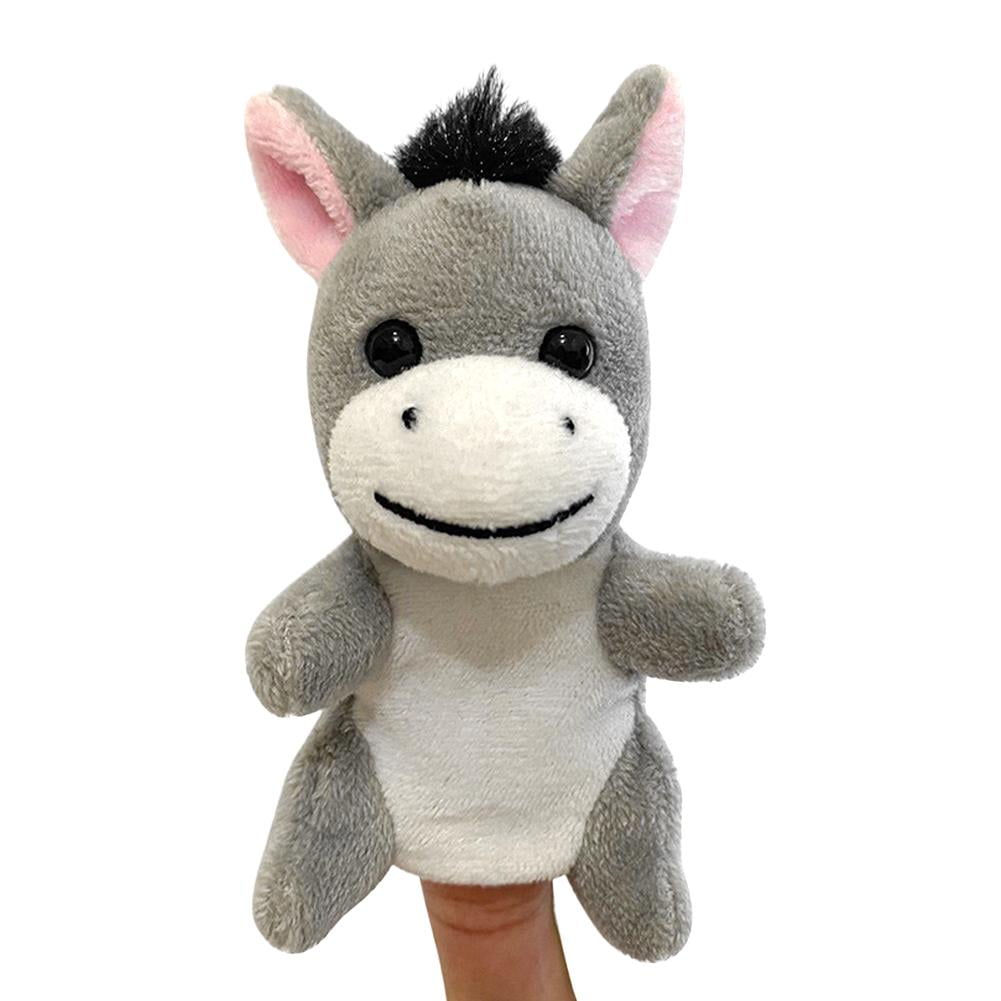 Lttoisl® Cute Animal Finger Puppets Toys,Plush Cow Finger Hand Puppets ...