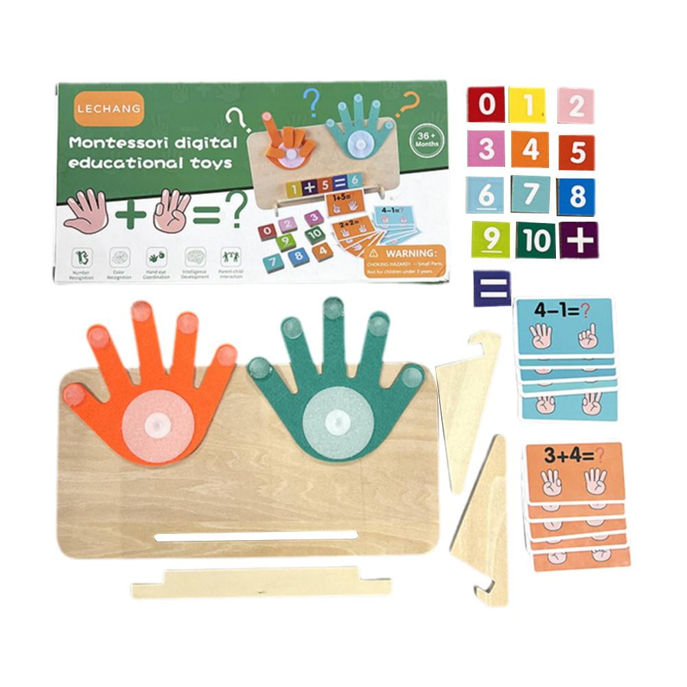 Lttoisl® Early Child Finger Number Counting Toy Colorful Math Teaching ...