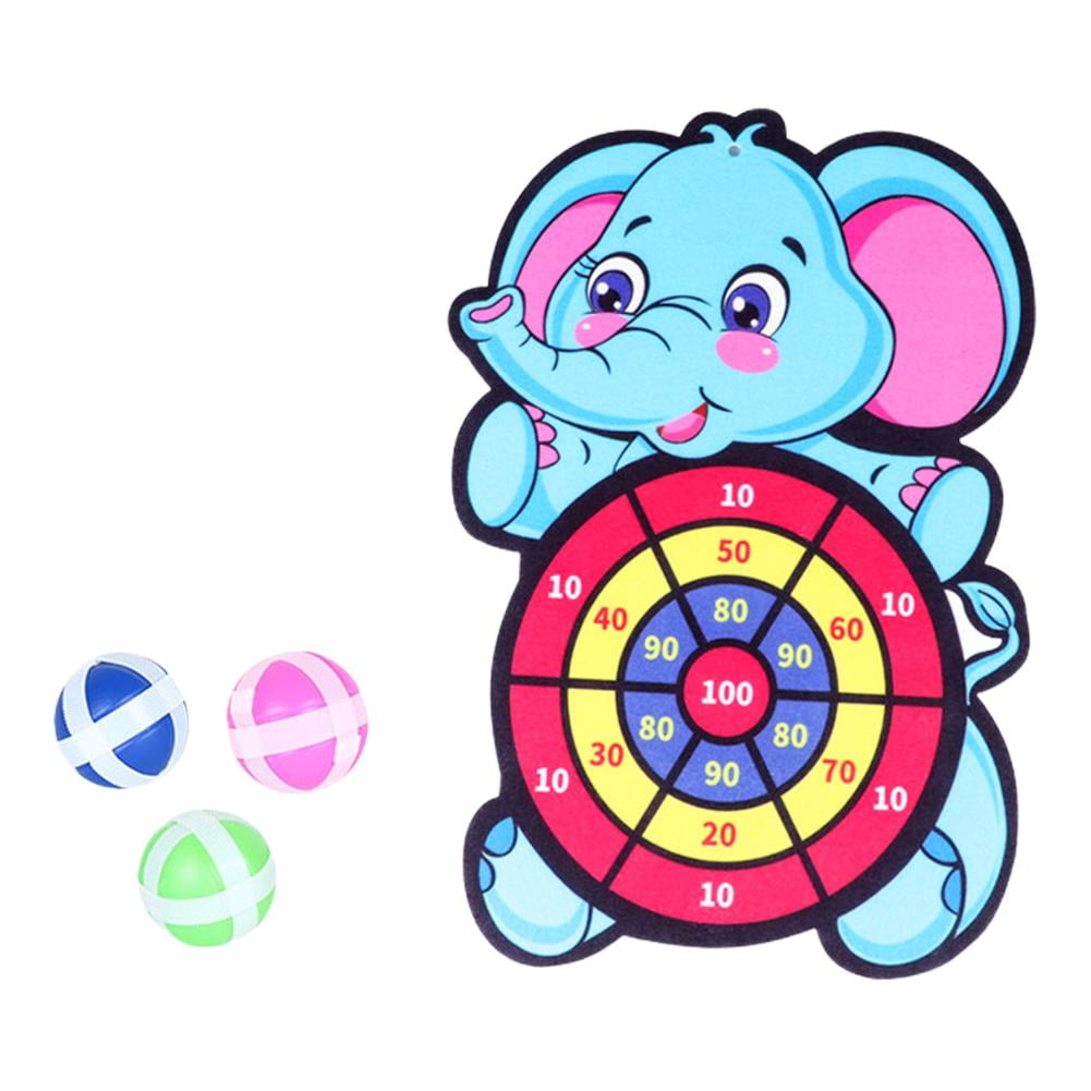 Lttoisl® Kids Target Throwing Plate Sticky Ball Self-adhesive ToysAU ...