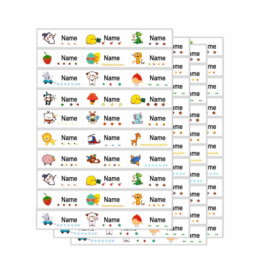 Lttoisl® Name Tag Sticker Customize Waterproof Personalized Labels ...