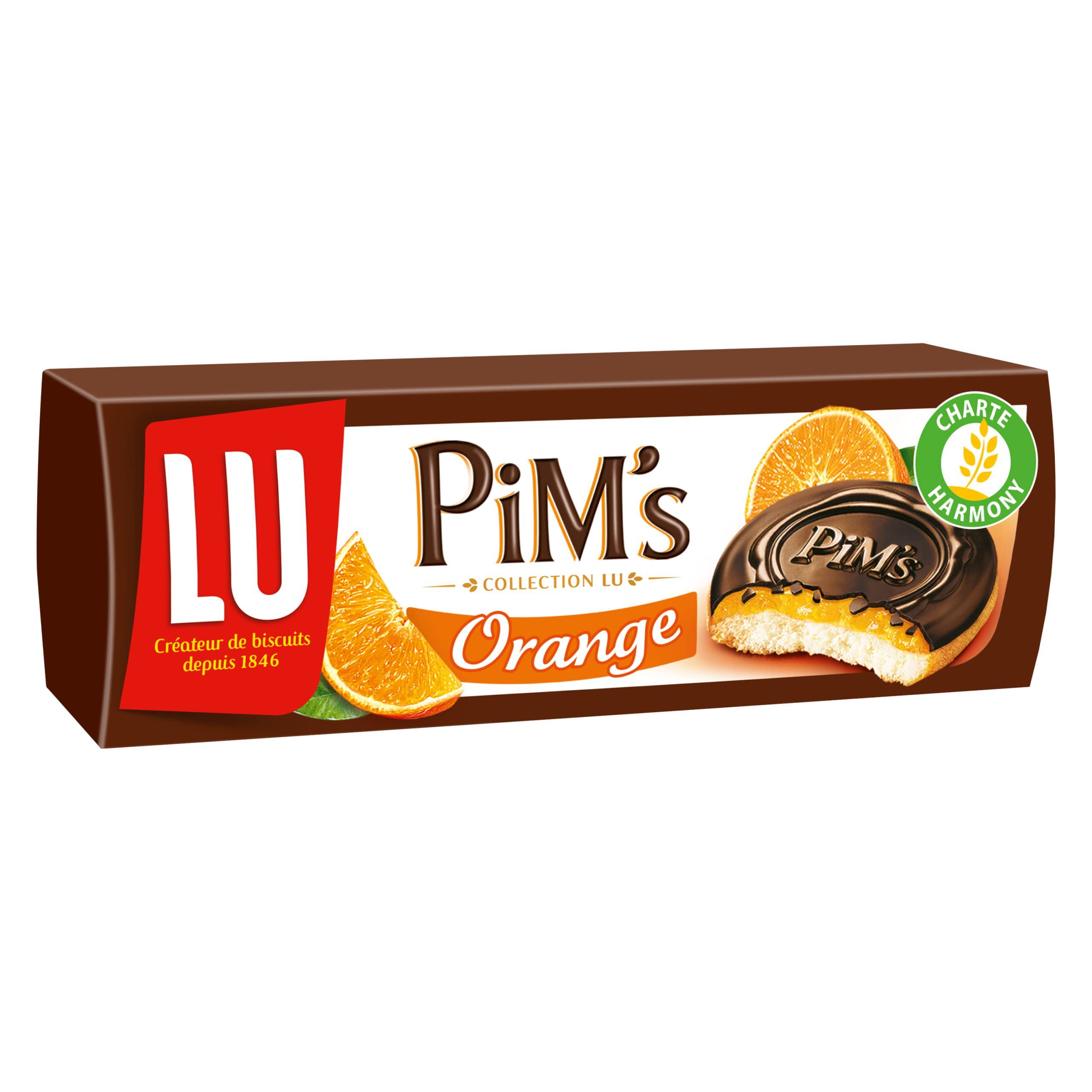 Lu Cookies Pim's Different Flavor 5.29-ounce Packages (ORANGE ...