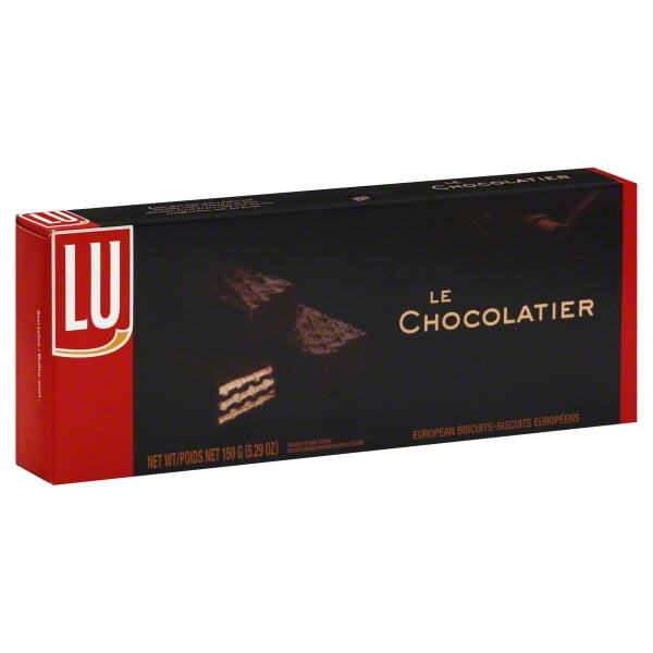 Lu Le Chocolatier European Biscuits, 5.29 Oz. - Walmart.com