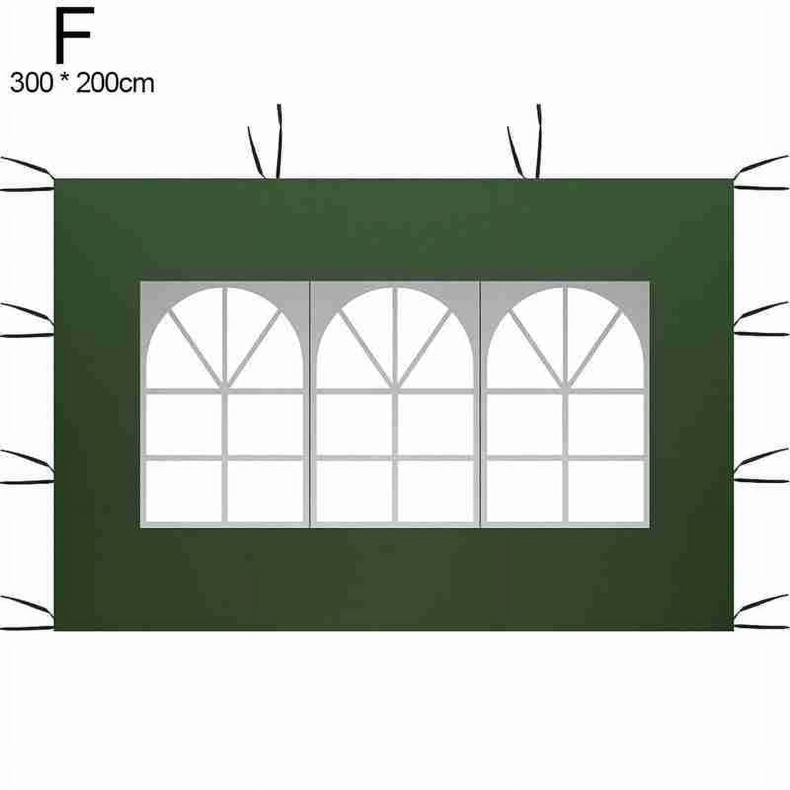 Lu Mei Waterproof Garden Gazebo Panels Only One Side,Reusable and ...