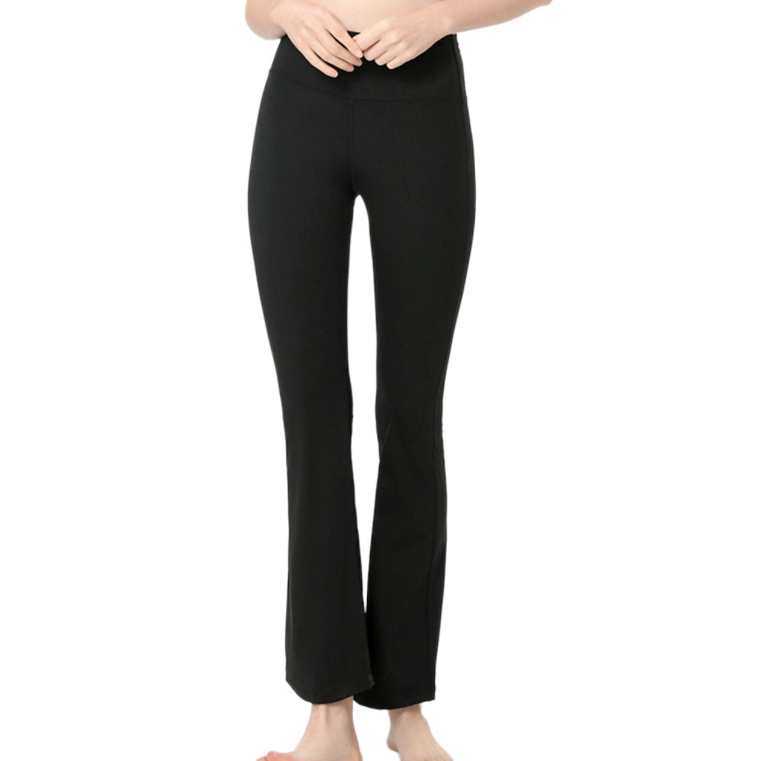 SWSMCLT Women's Bootcut Pants High Waisted Yoga Slim Fit Bell Bottom ...