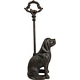 LuLu Decor, Cast Iron Decorative Dog Door Stopper with Rod, 5lbs 1oz ...
