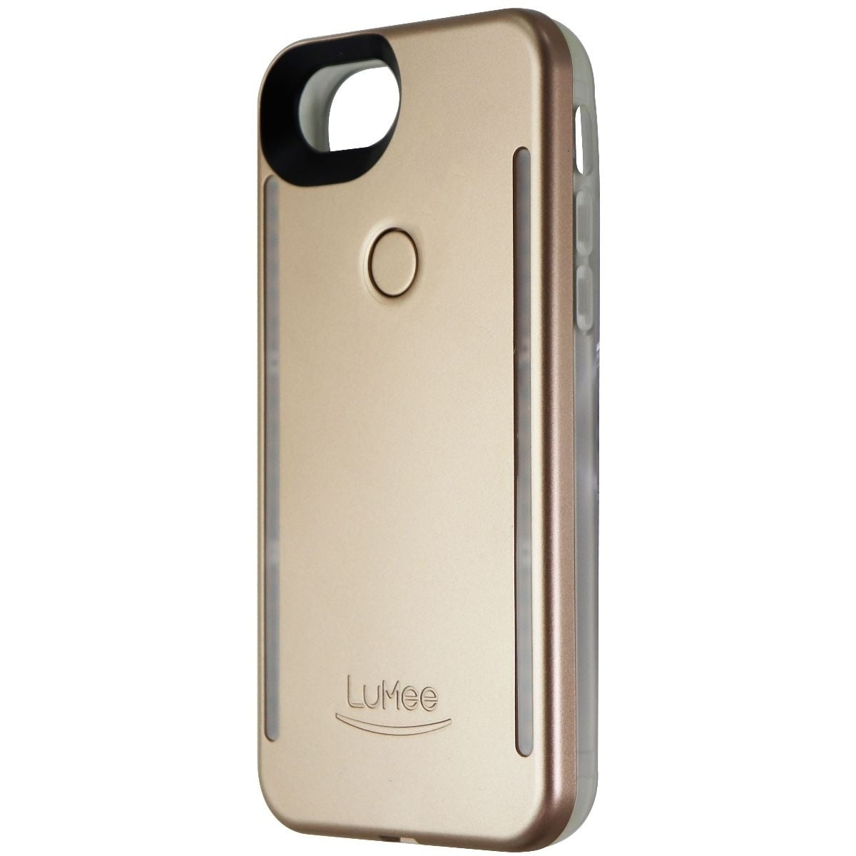 LuMee Duo Series Case for iPhone SE (2nd Gen) / iPhone 8 / iPhone 7 - Gold Matte - Walmart.com
