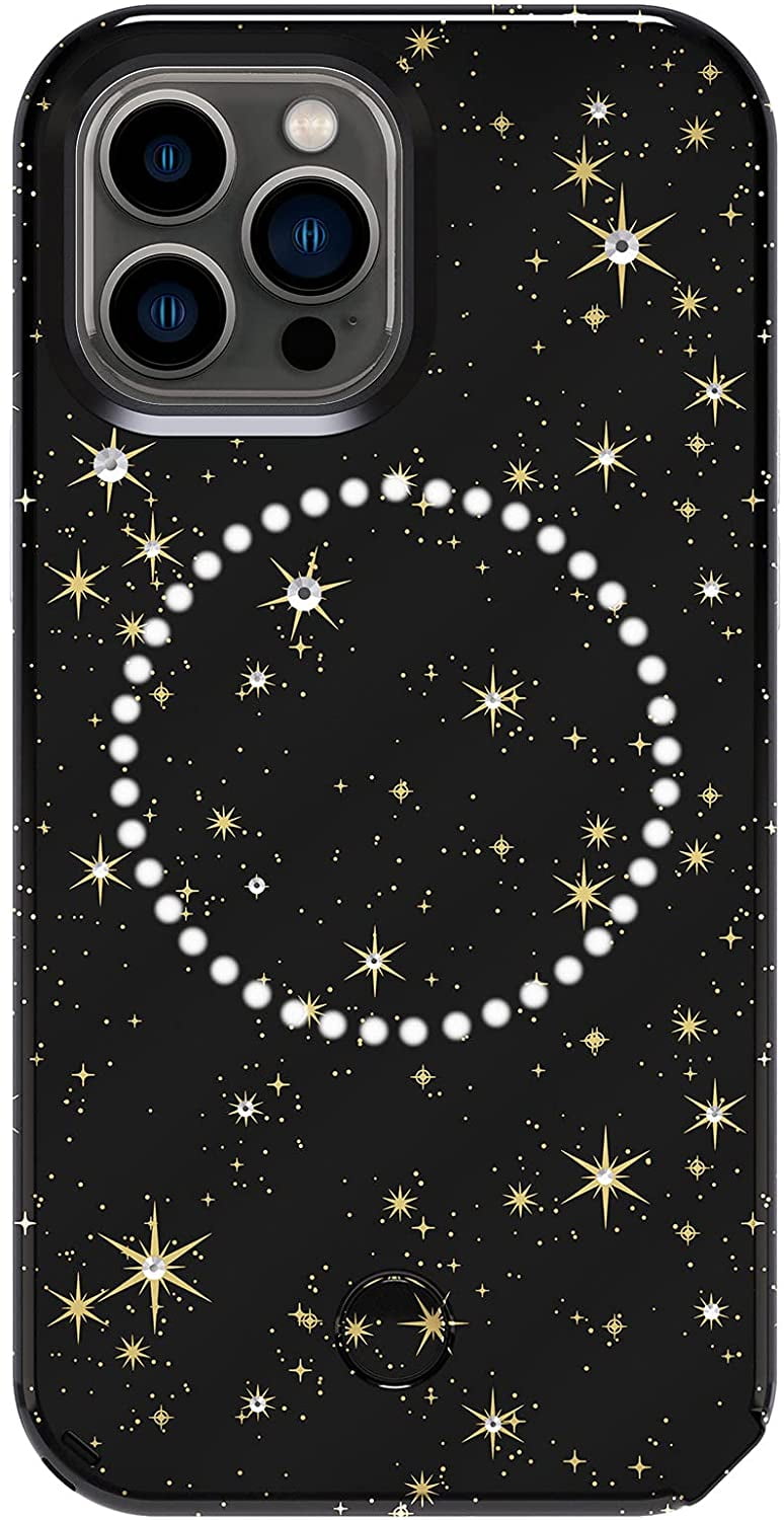 LuMee Halo Light Up Selfie Case for Apple iPhone 13 Pro Max - Stars ...