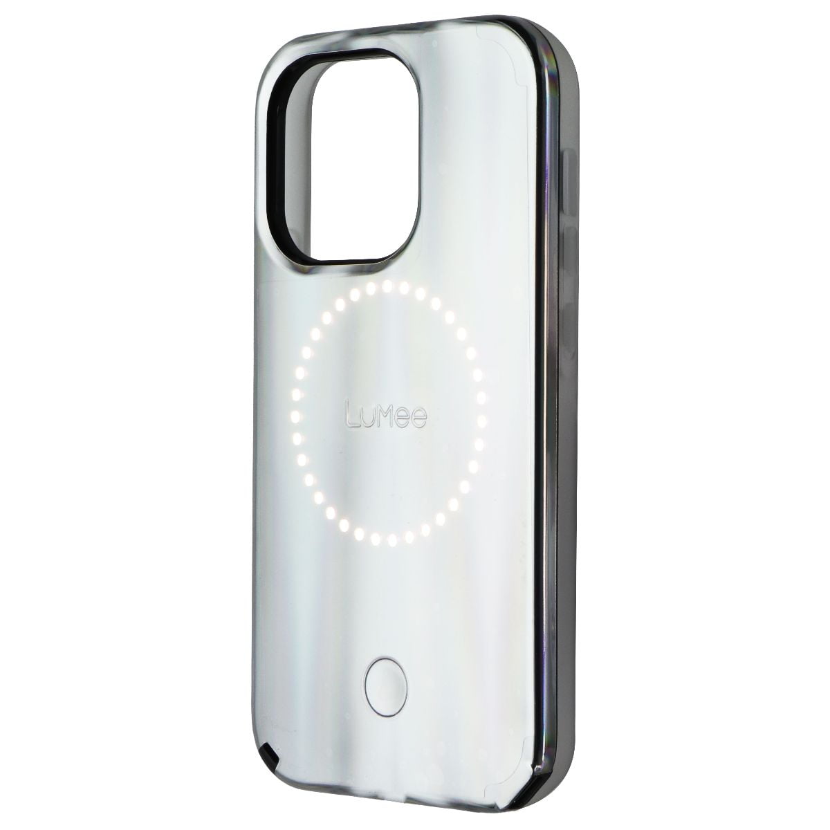 LuMee Halo Lighted Case for Apple iPhone 13 Pro/13/12 Pro/12 - Silver - Walmart.com