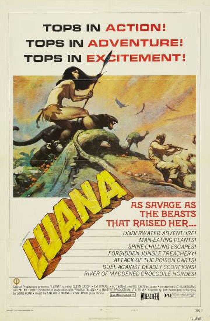 Luana Movie Poster 16x24 Poster Medium Art Poster 16x24 Unframed, Age ...