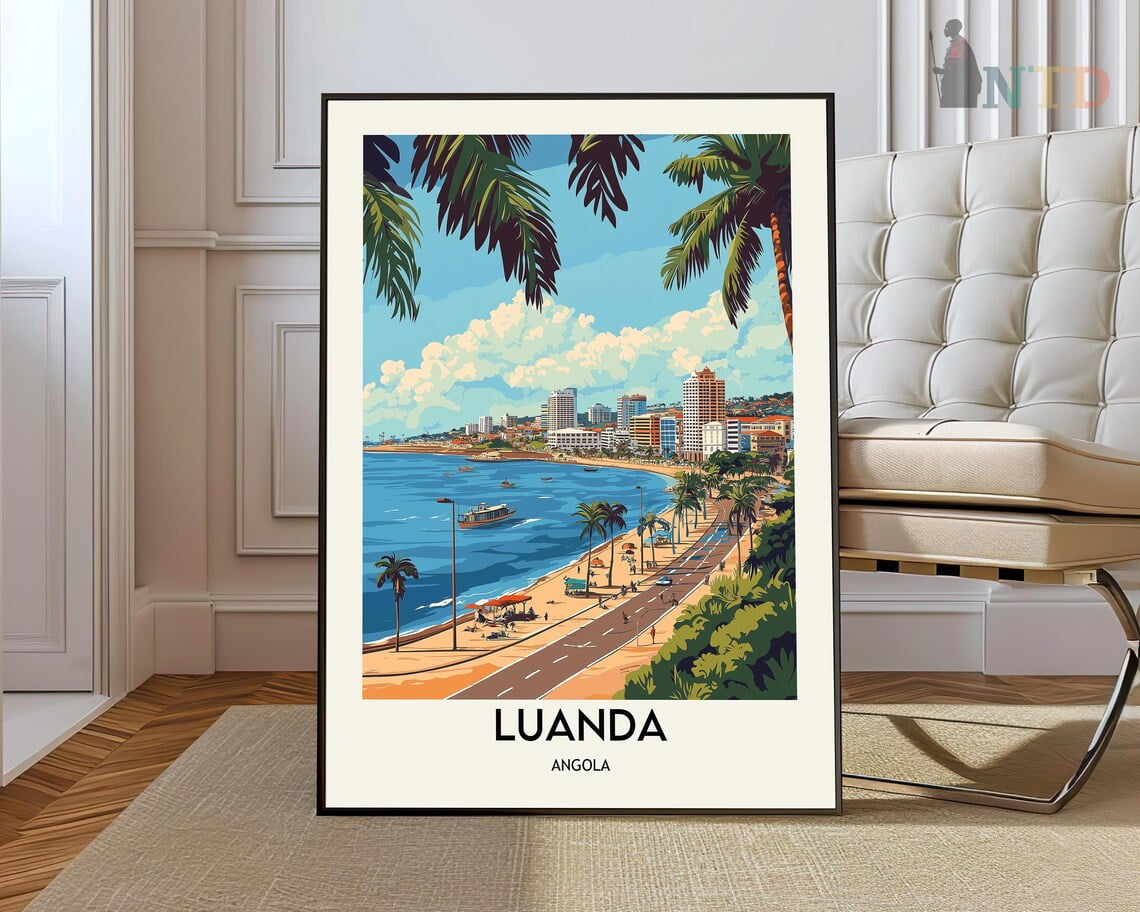 Luanda Poster, Luandaluanda Print, Luanda Photo, Luanda Poster Print ...