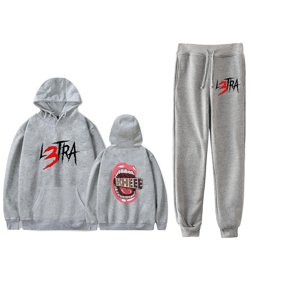 Luar La L L3TRA Kheee Hoodies Jogger Pants 2 Pieces Sets Streetwear ...