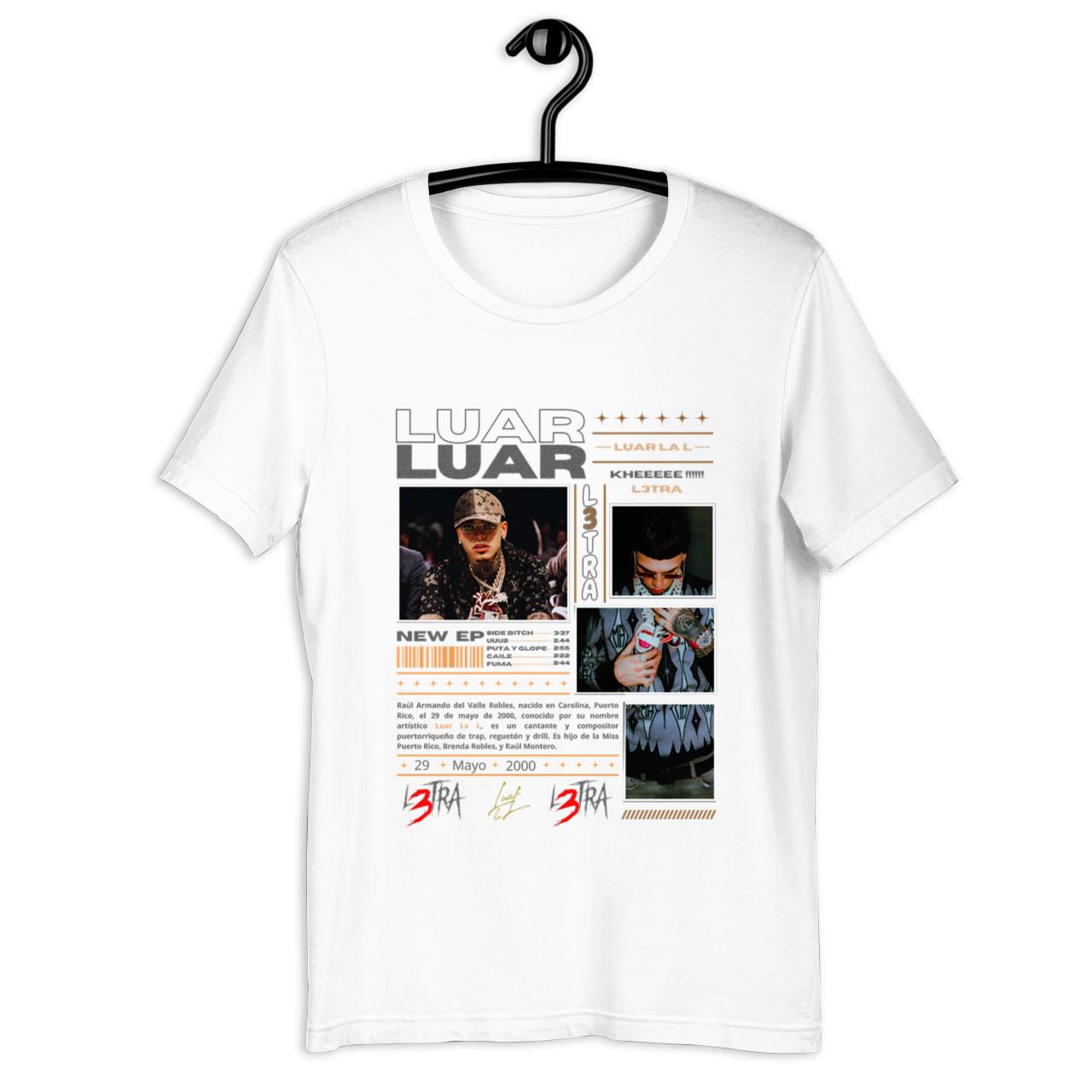 Luar la L tshirt design, Retro Digital PNG, Luar la L PNG, l3tra ...