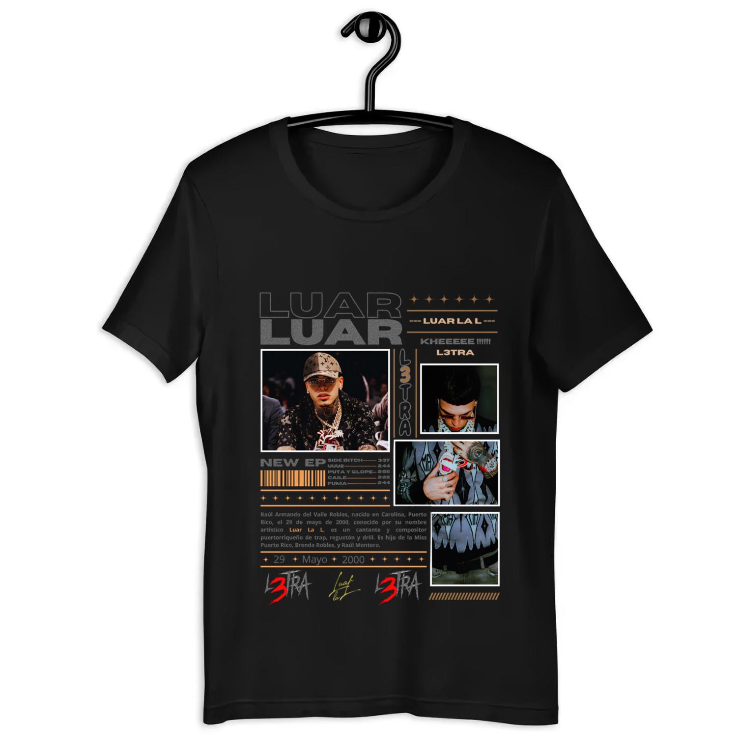 Luar la L tshirt design, Retro Digital PNG, Luar la L PNG, l3tra ...