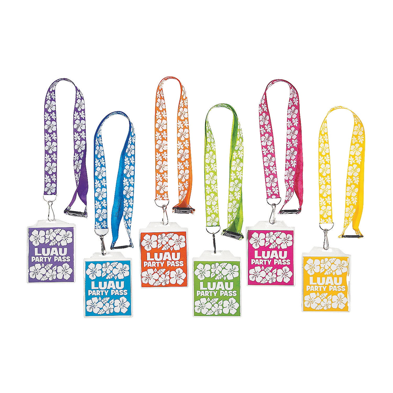 Luau Party Lanyards - Jewelry - 12 Pieces - Walmart.com