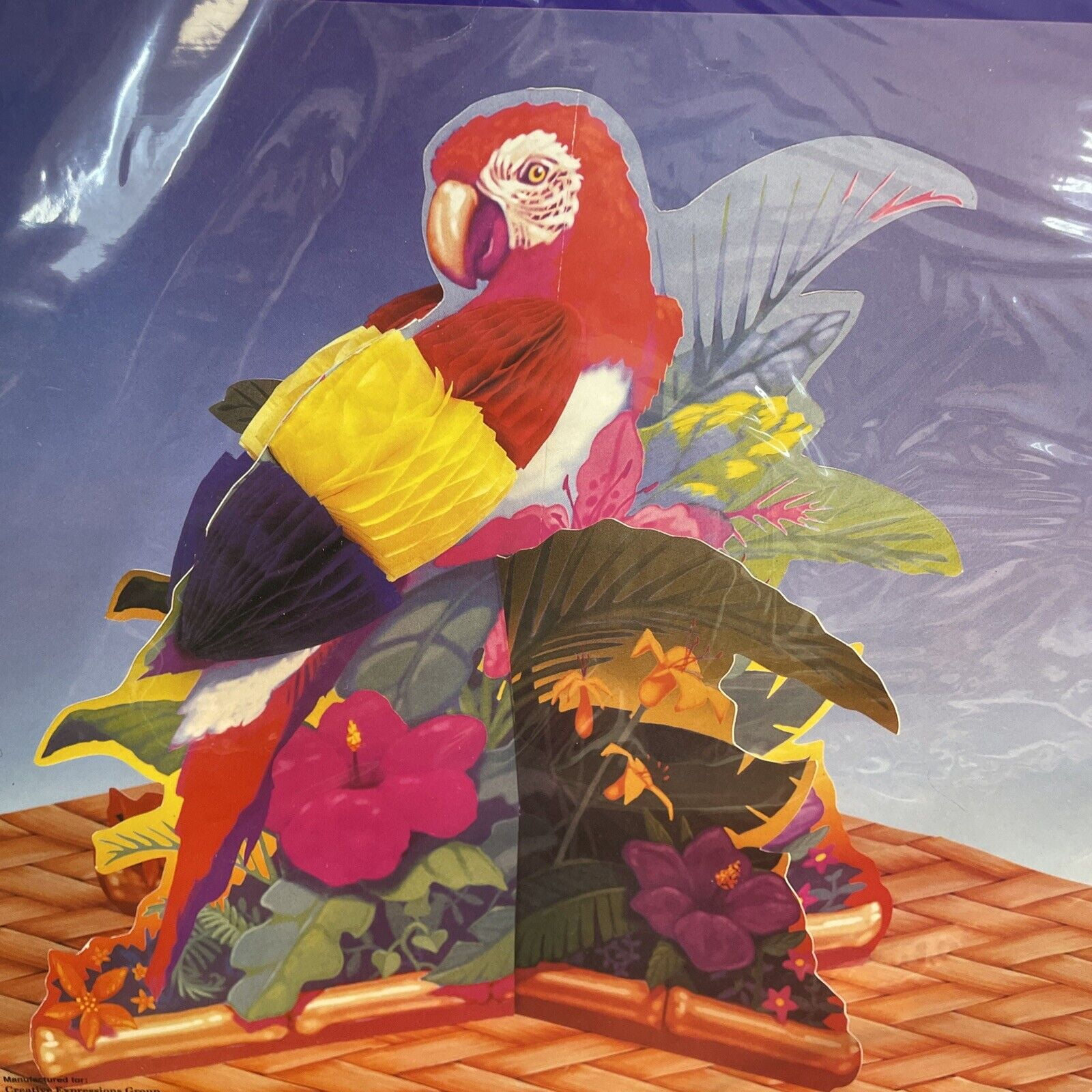 Luau Party Parrot Centerpiece 13.5”x11.6” - Walmart.com
