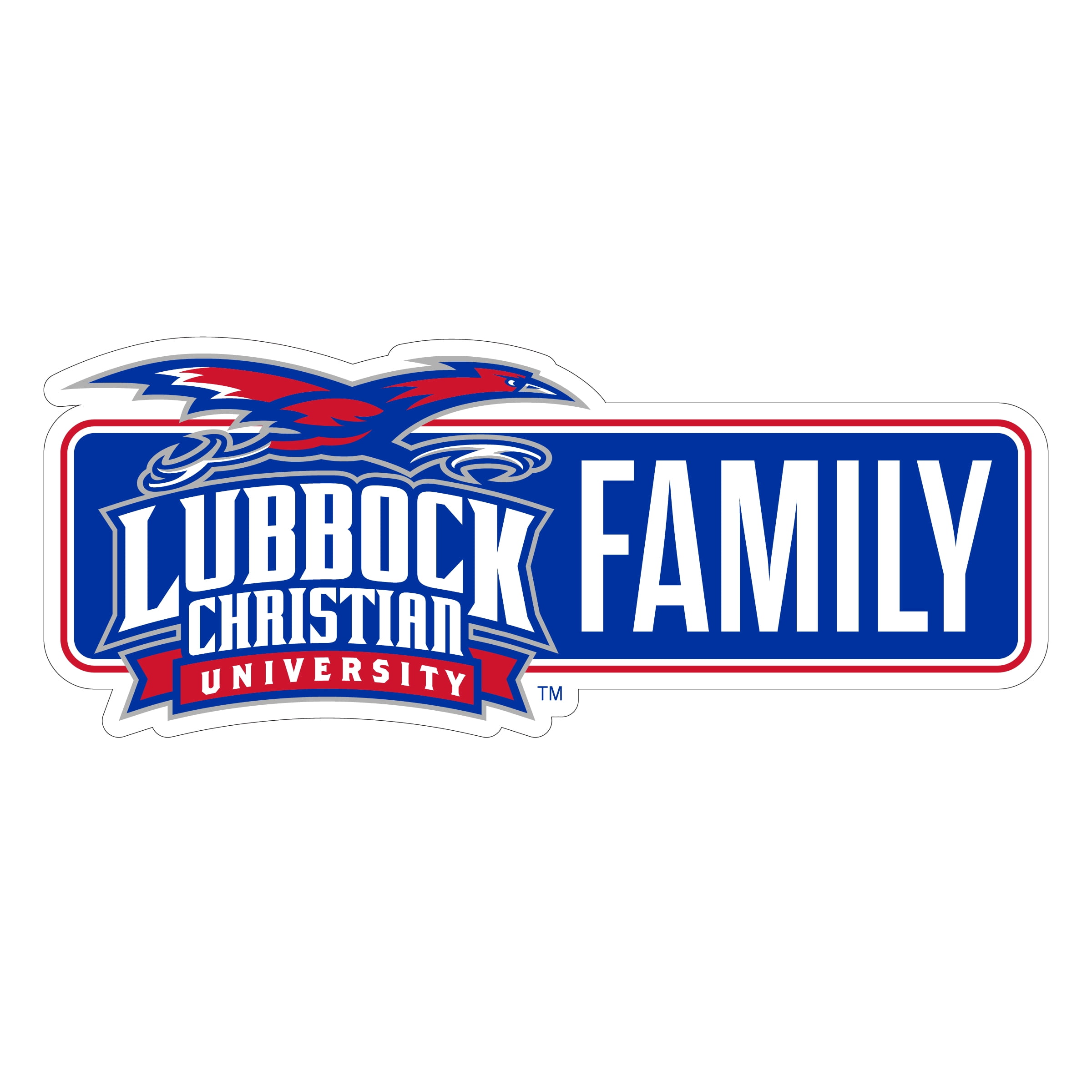 Lubbock Christian University Chaparral Proud Family Die Cut Decal ...
