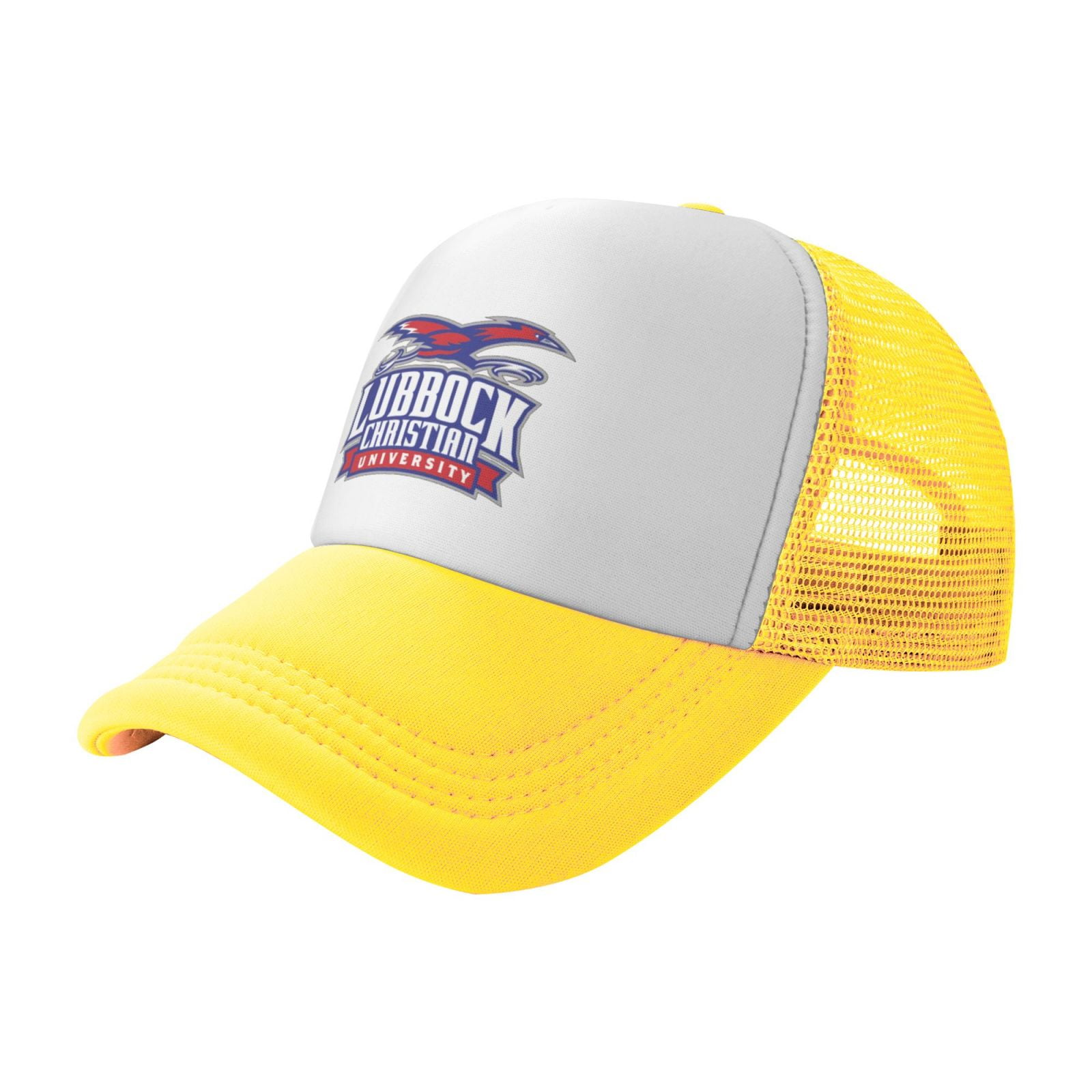 Lubbock Christian University Logo Trucker Hats，Adjustable Comfortable ...