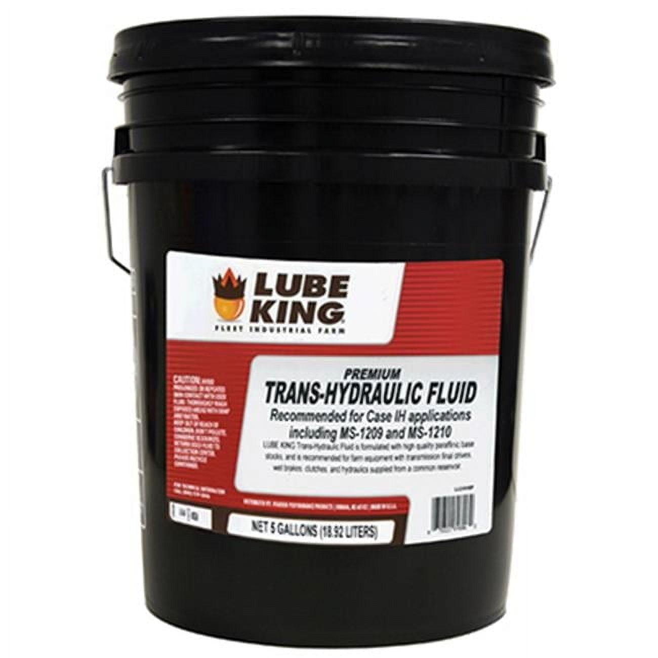 Lube King 5 Gallon Tractor Oil - Case IH Hydraulic Fluid LU24IH5P ...