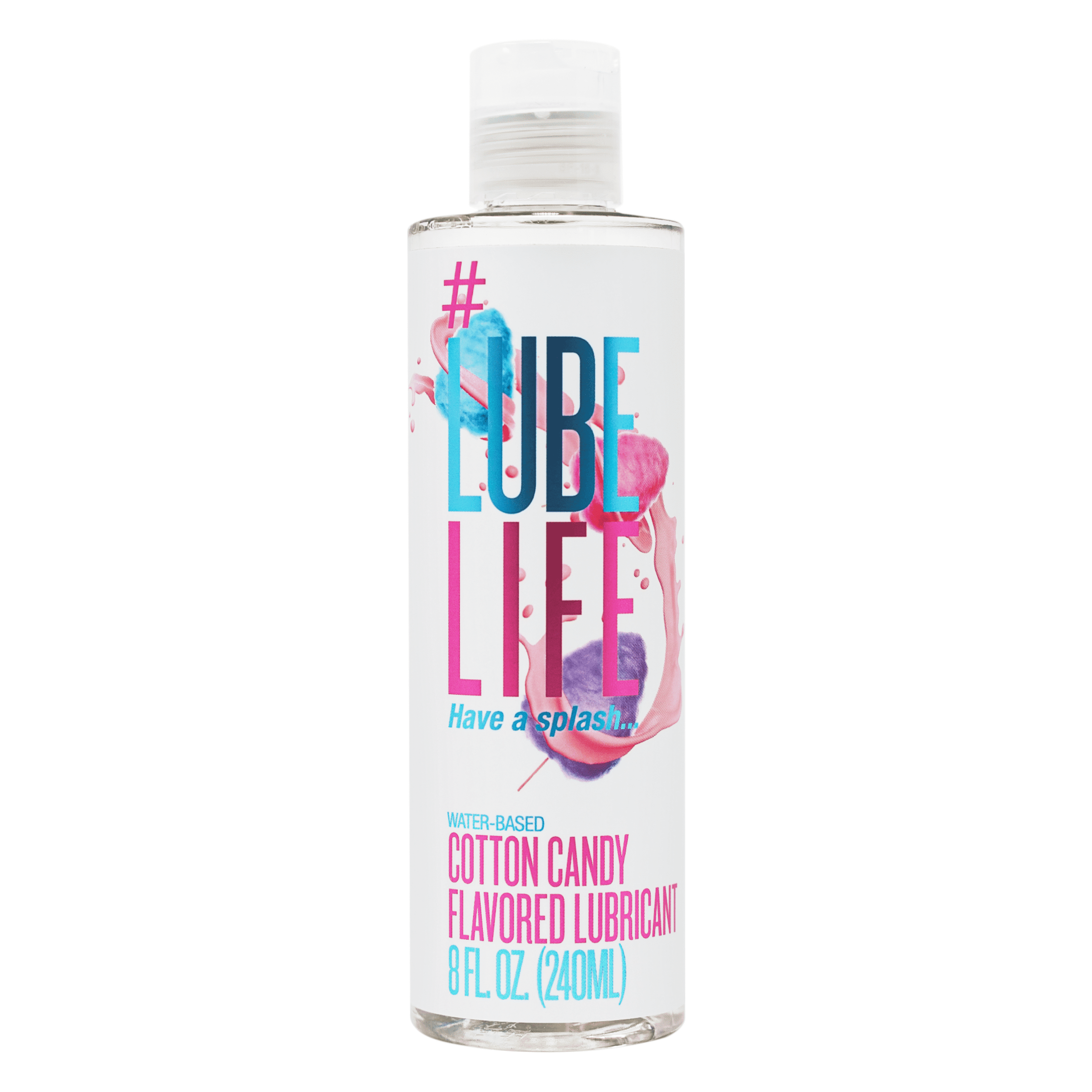 Lube Life Edible Lubricating Tasty Cotton Candy Flavor, 8 fl oz ...