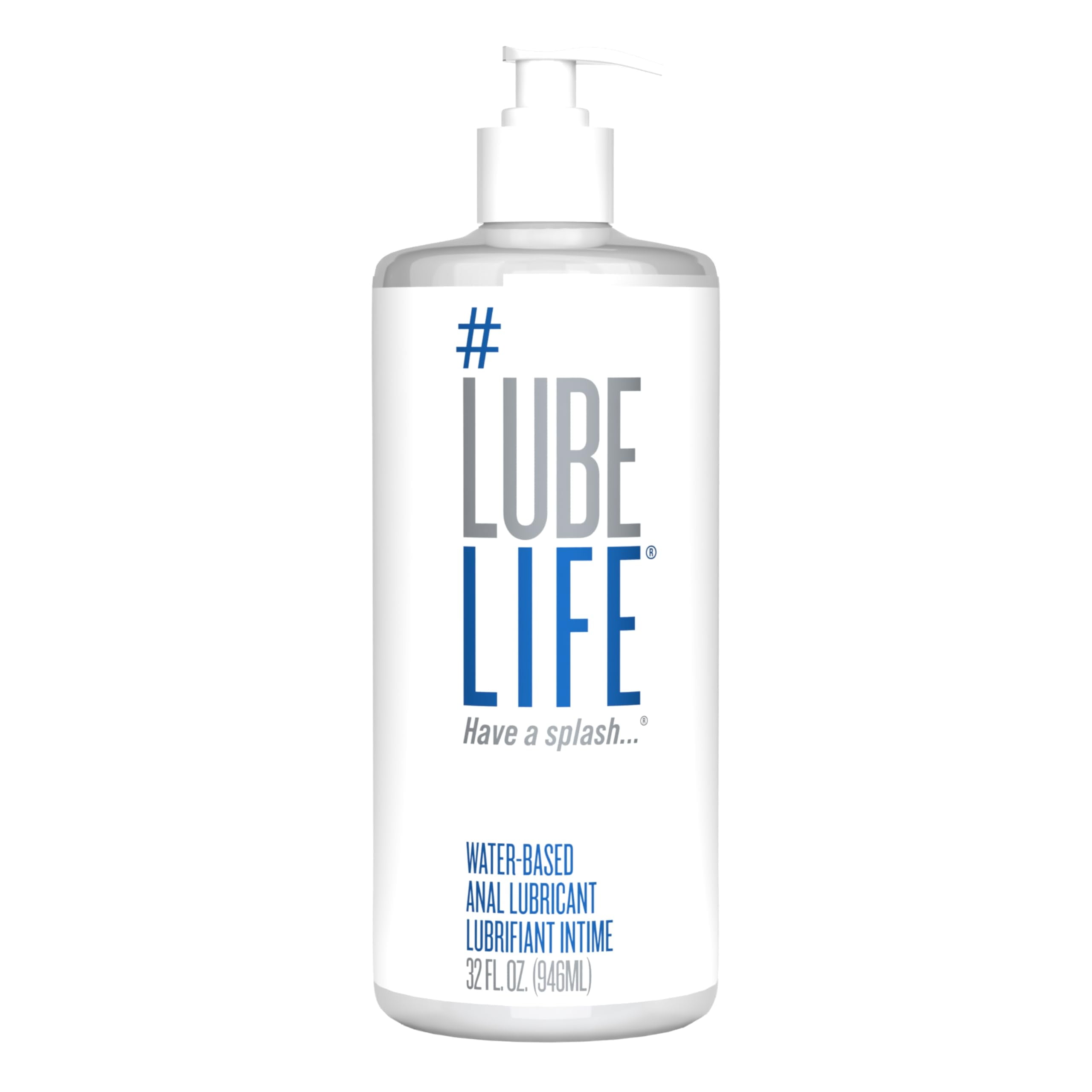 Lube Life Water-Based Anal Lubricant, Personal Backdoor Lube for Men ...