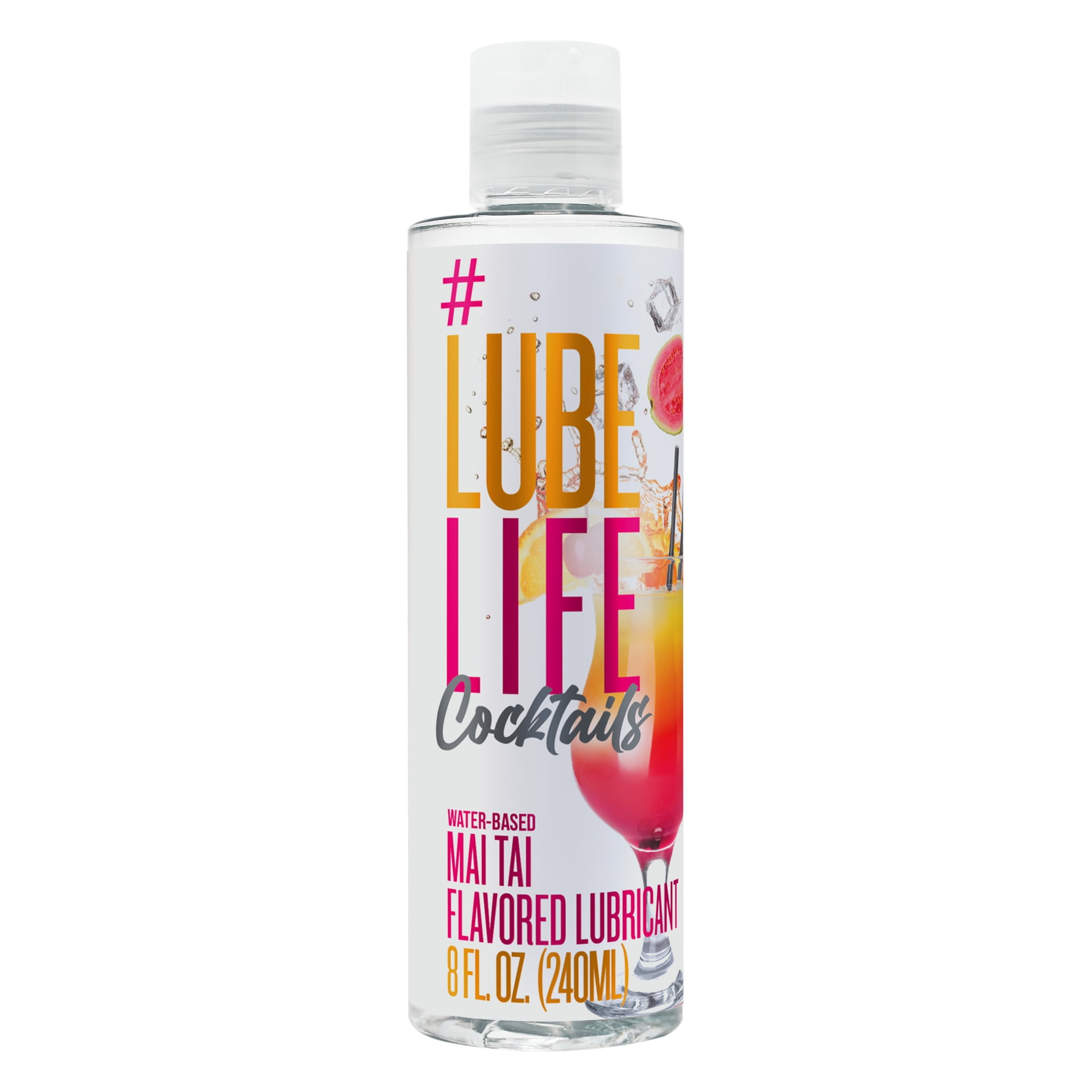 Lube Life Water-Based Mai Tai Flavored Lubricant, 8 fl oz - Walmart.com