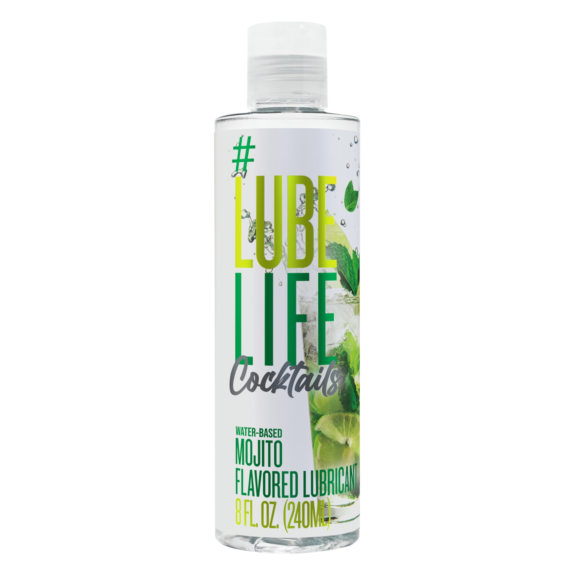 Lube Life Water-Based Mojito Flavored Lubricant, 8 fl oz - Walmart.com