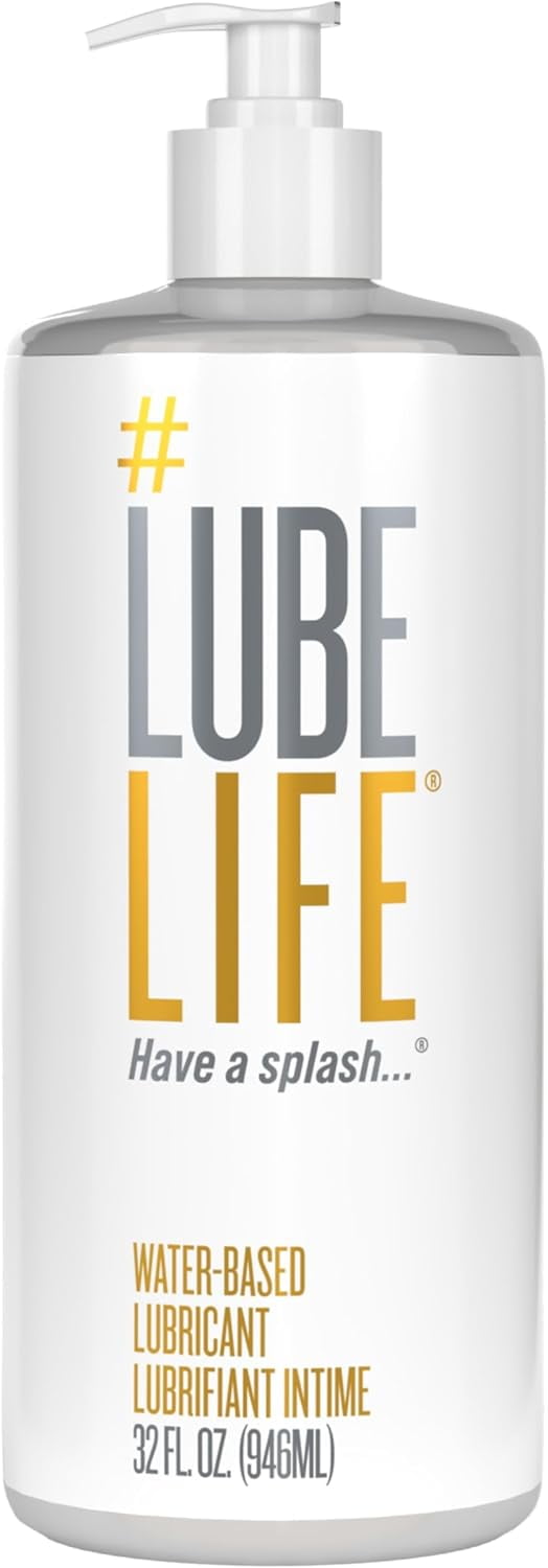Lube Life Water-Based Personal Lubricant, Lube for Men, Women and ...