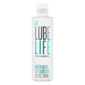 Lube Life Water-Based Lubricant, Strawberry Flavored, 8 Fl Oz - Walmart.com