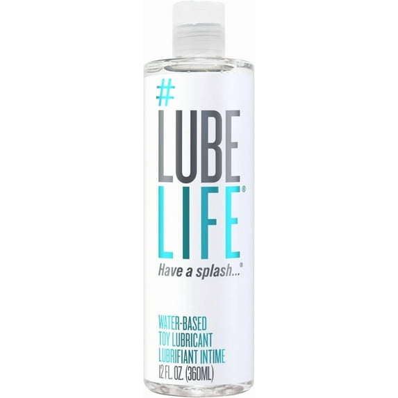 LubeLife Water-Based Toy Lubricant, Toy-Safe lube for Men, Women and ...