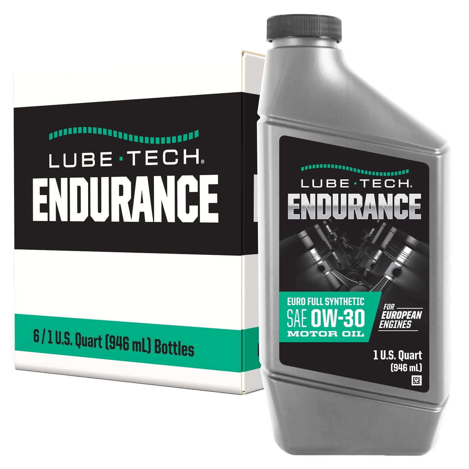 Lube-Tech Endurance Euro Full Synthetic 0W-30 Motor Oil – 1 Quart ...