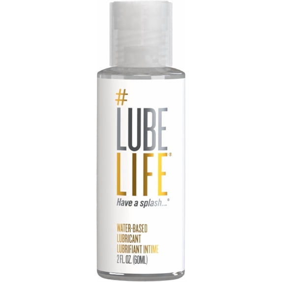 LUBELIFE Travel Size Water-Based Lubricant For Sex, Non-Staining and ...