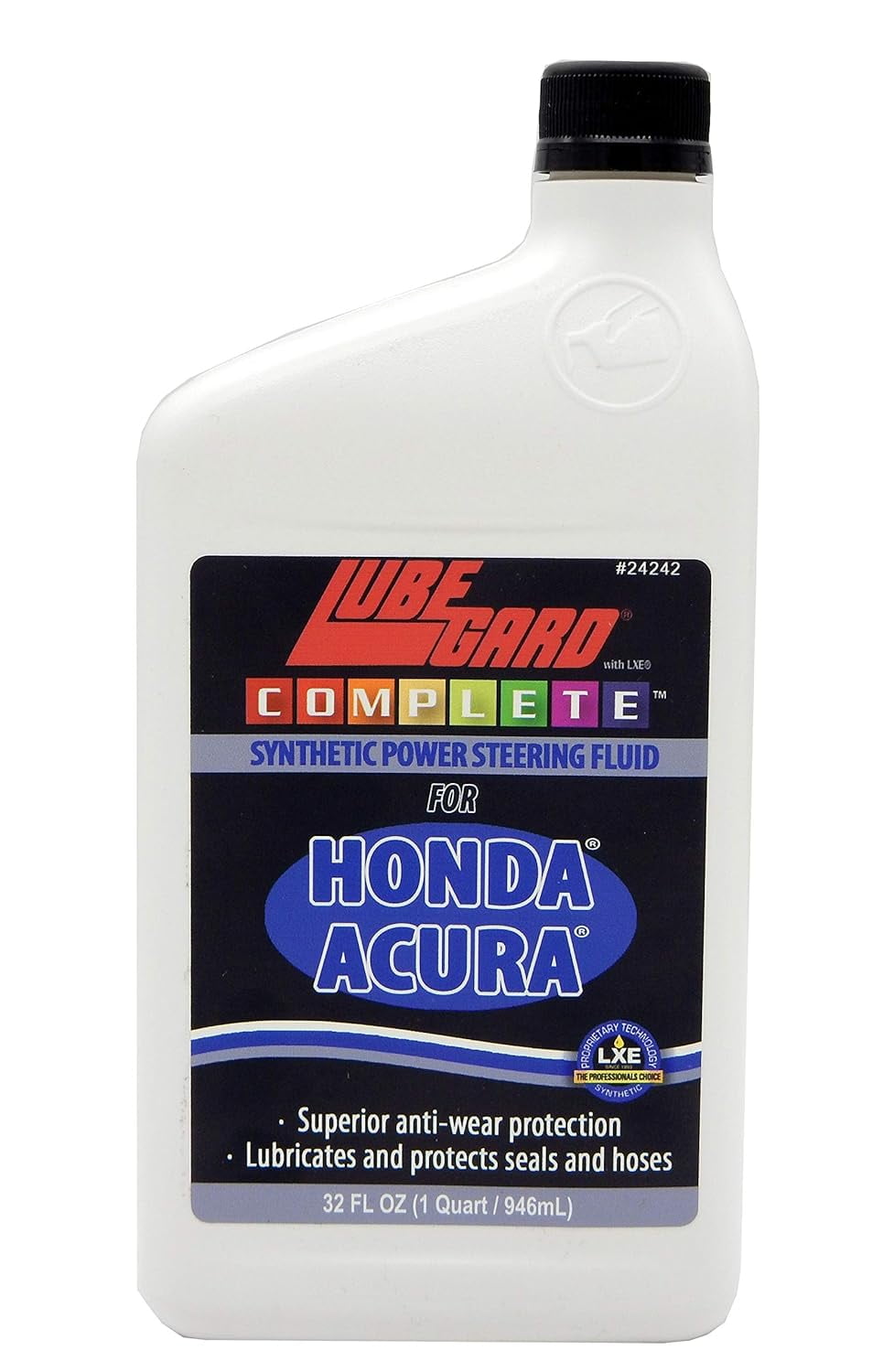 Lubegard 24242 Complete Synthetic Power Steering Fluid for Honda/Acura ...