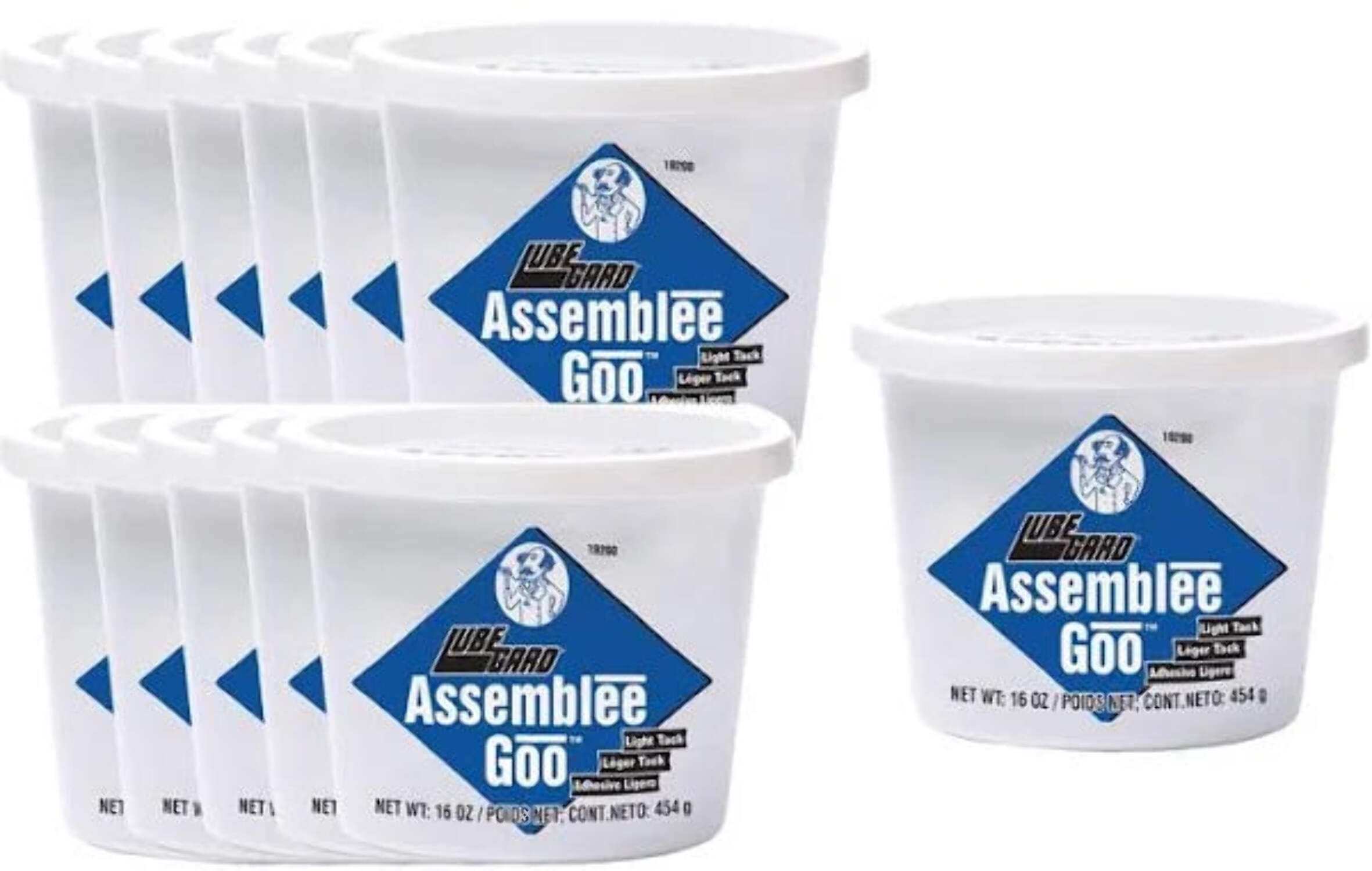 Lubegard Assemblee Goo Light Tack Assembly Lubricant (16 oz.) - 12 Pack ...