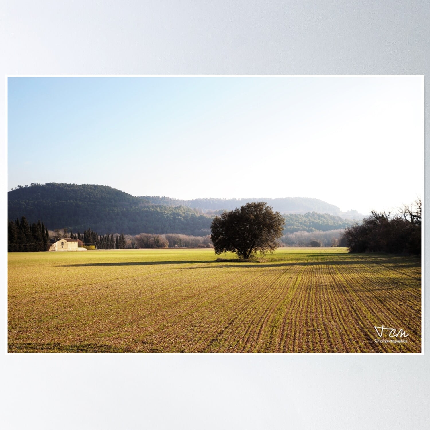 Luberon, Village, Provence, Vacation, France Poster Wall Art, Modern ...