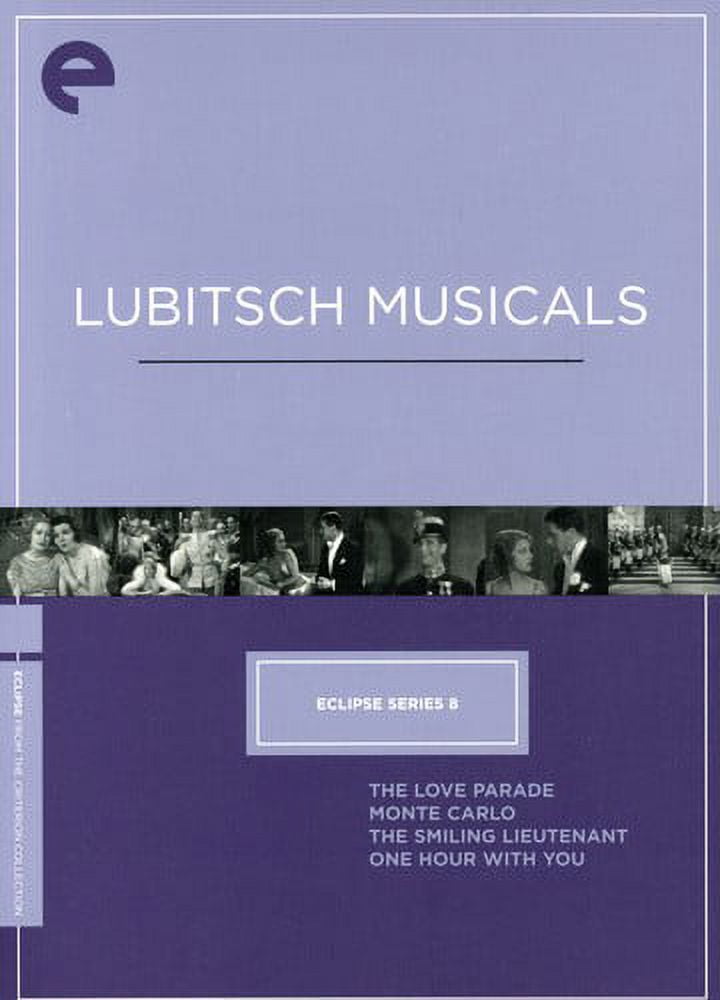 Lubitsch Musicals (Criterion Collection - Eclipse Series 8) (DVD ...