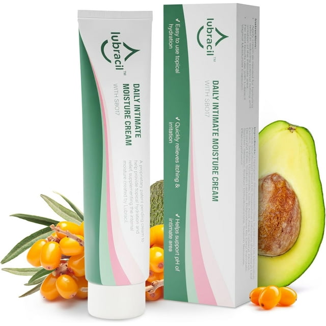 Lubracil Daily Intimate Feminine Moisturizer, Long-lasting Vaginal ...