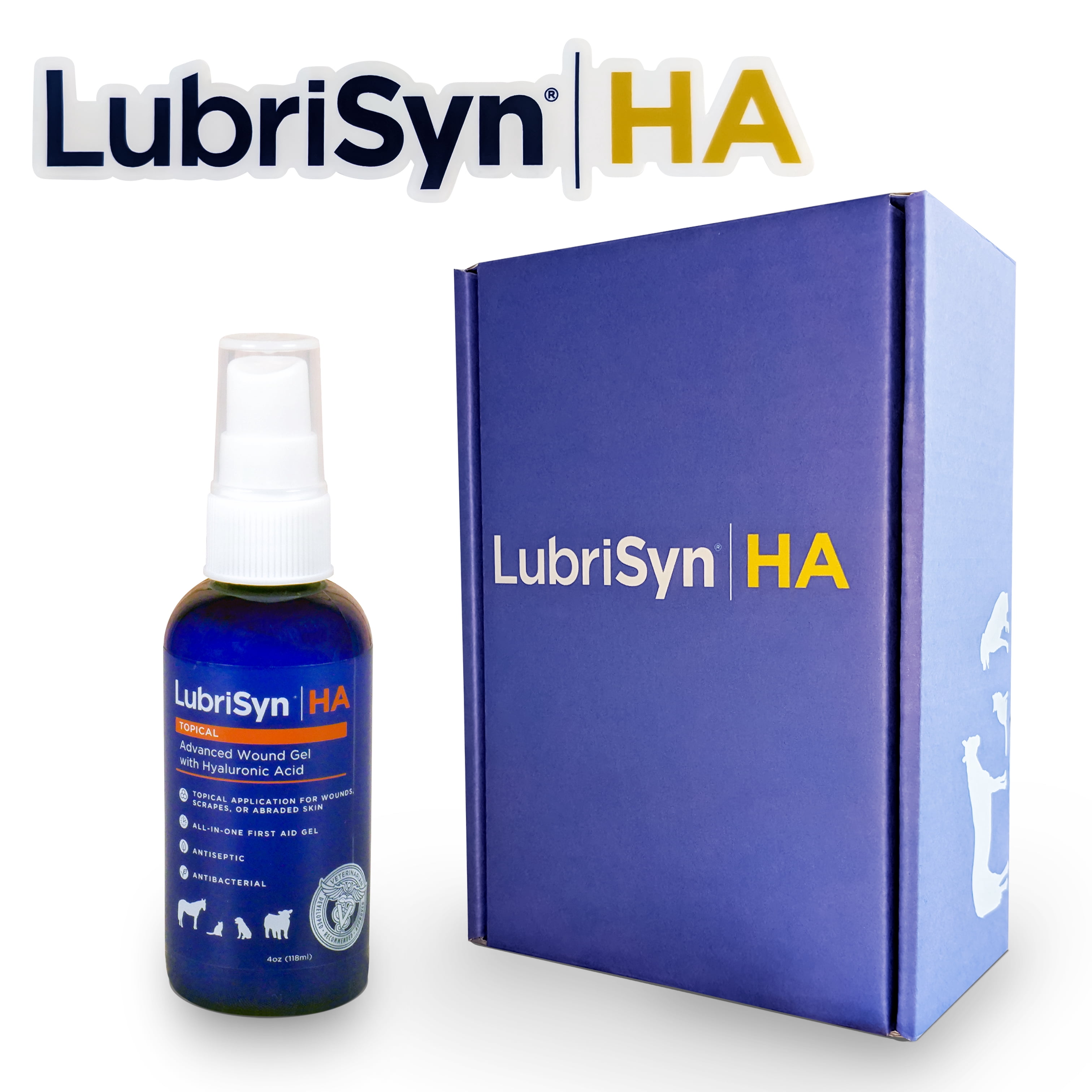 Lubrisyn LubriSyn HA Topical Wound Gel, 4 Oz - Walmart.com