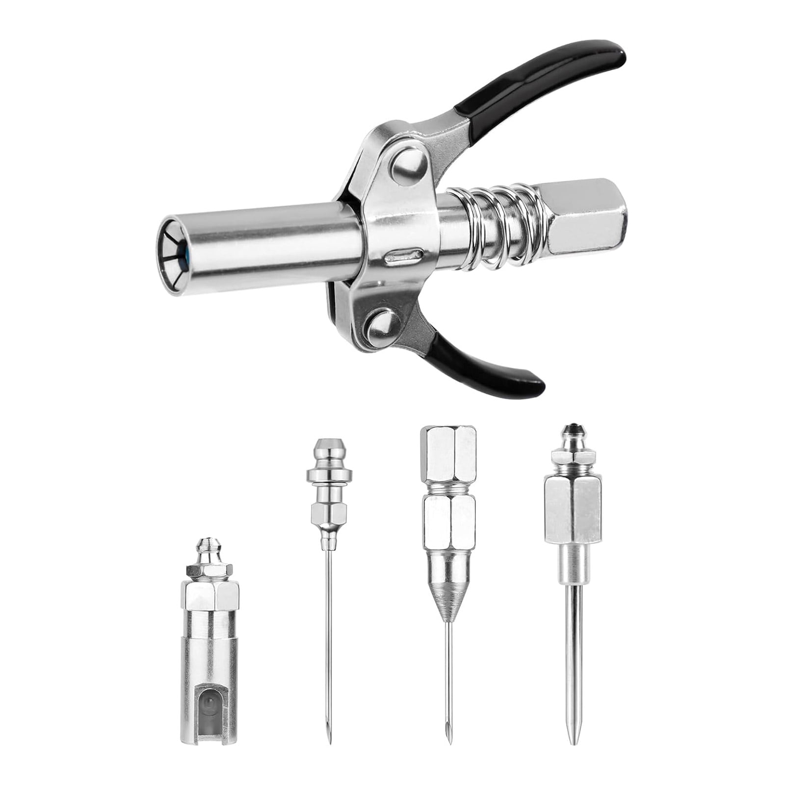 Lubrication Adapter Connector Grease Needle Nozzle with Double Handle ...
